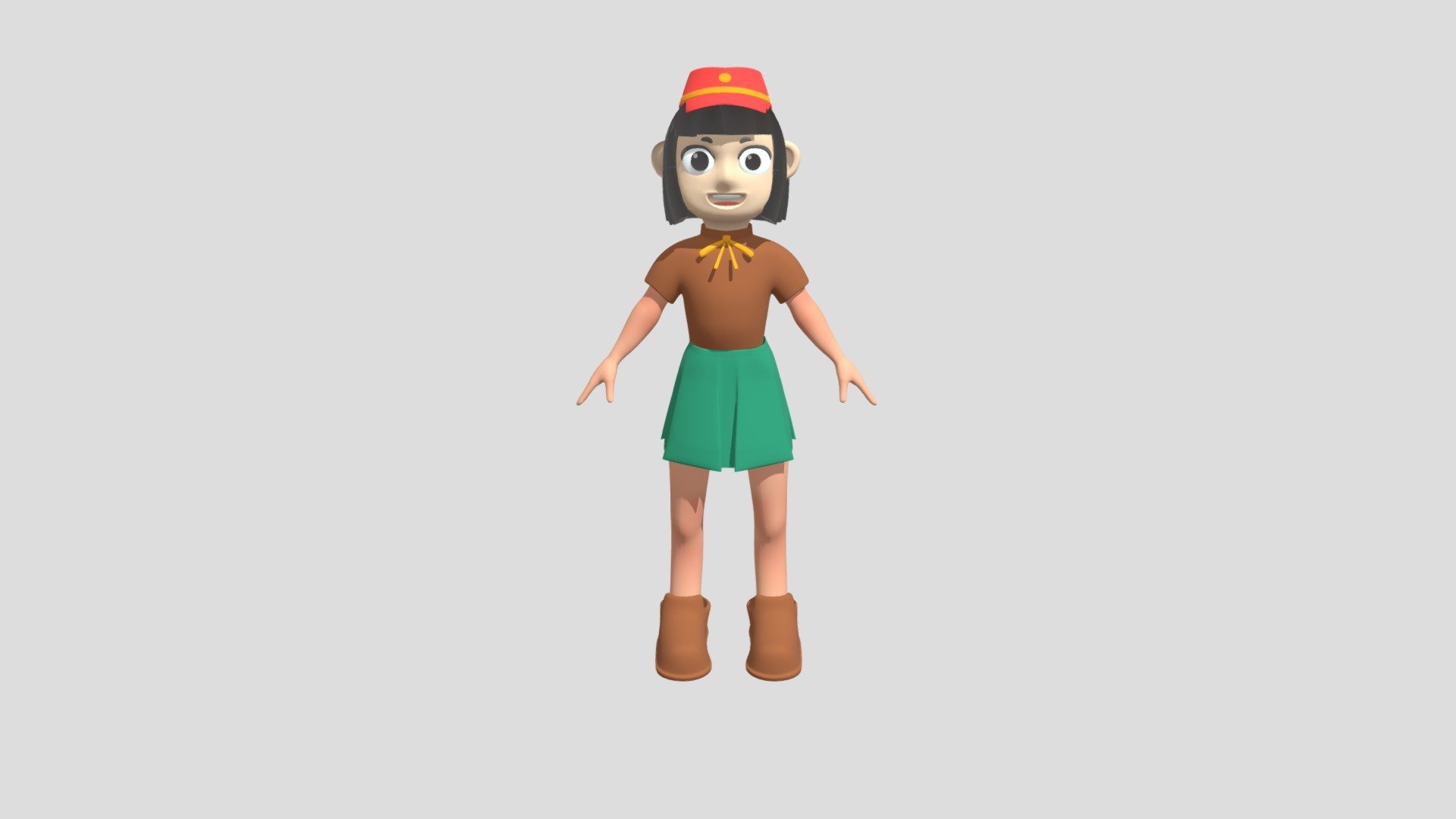 Server(nodding) - 3D model by Ethaneither [709b39b] - Sketchfab