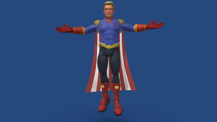 Homelander 3D models - Sketchfab