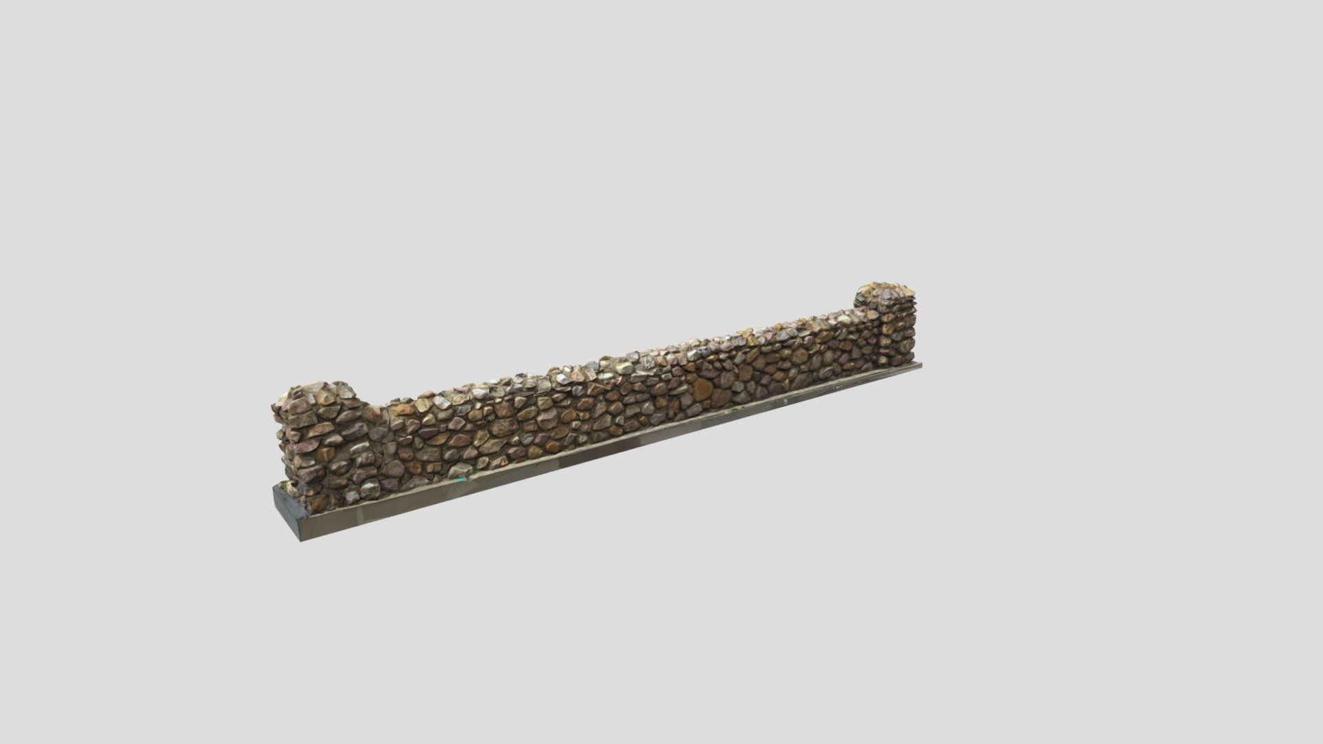 Stone Wall - 3D model by reikalykos [709c4d0] - Sketchfab
