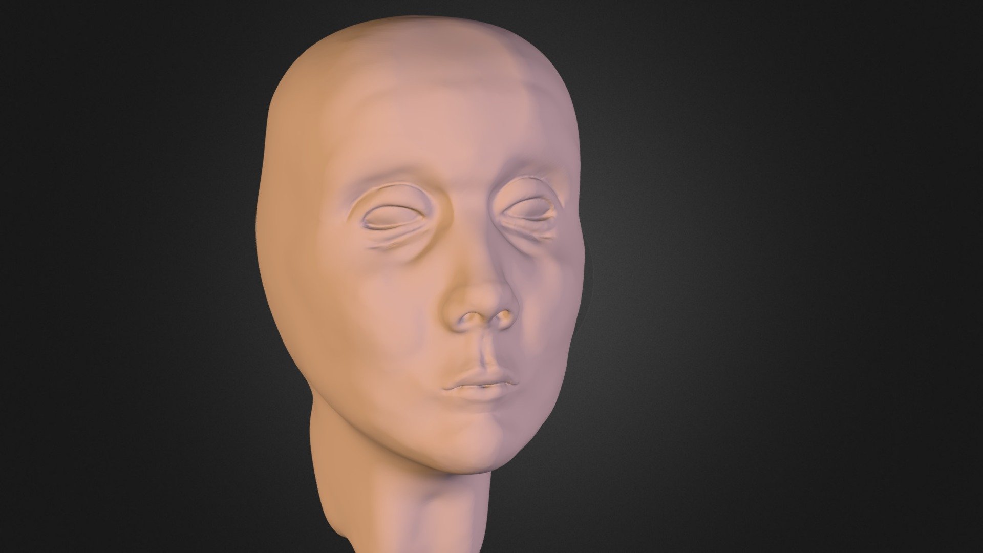 Head 02 - 3D model by Tal Arbiv (@talarbiv) [709e6b4] - Sketchfab