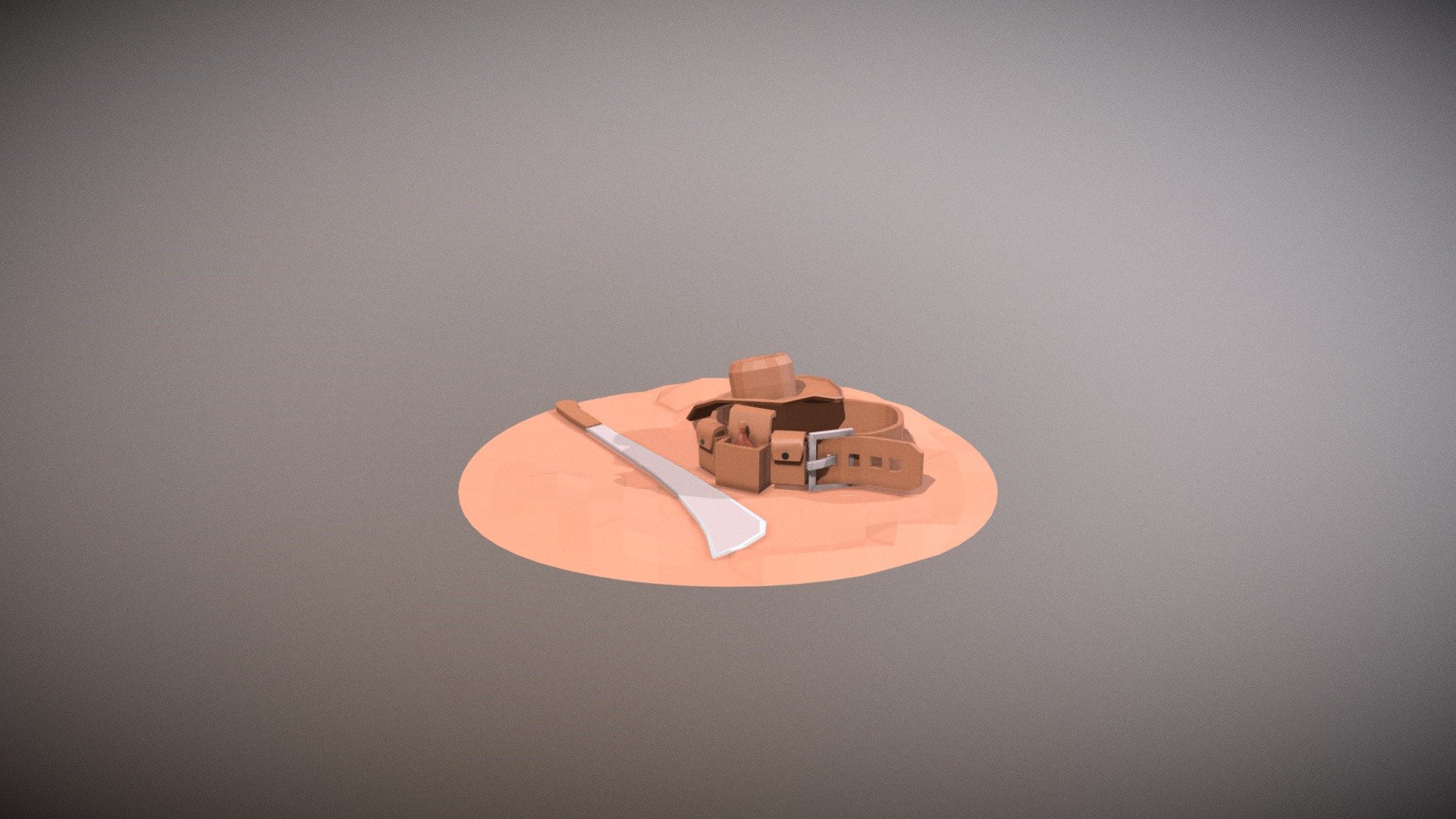 Low Poly Scene - 3D model by squila20 [709eb88] - Sketchfab