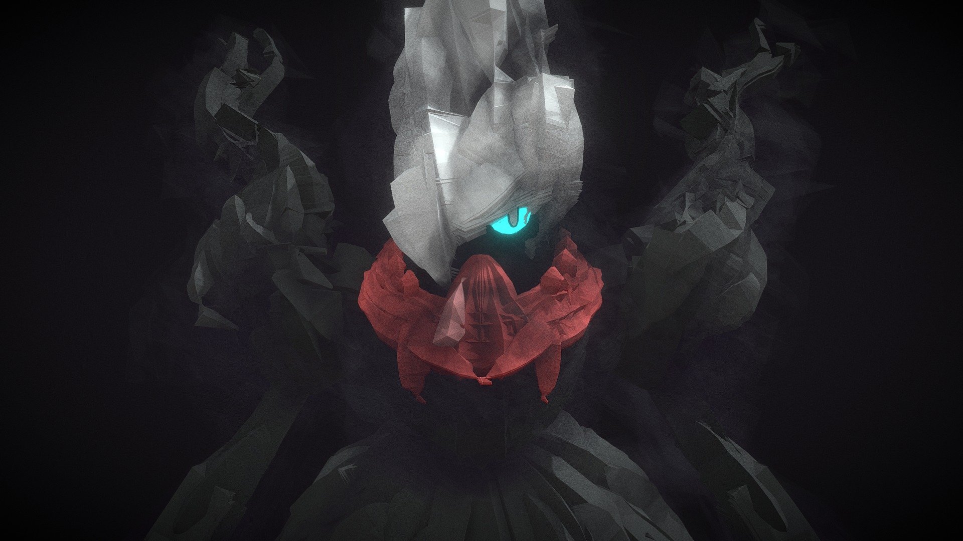 Darkrai (ダークライ) - experimental - 3D model by sy-kim [709ff09] - Sketchfab