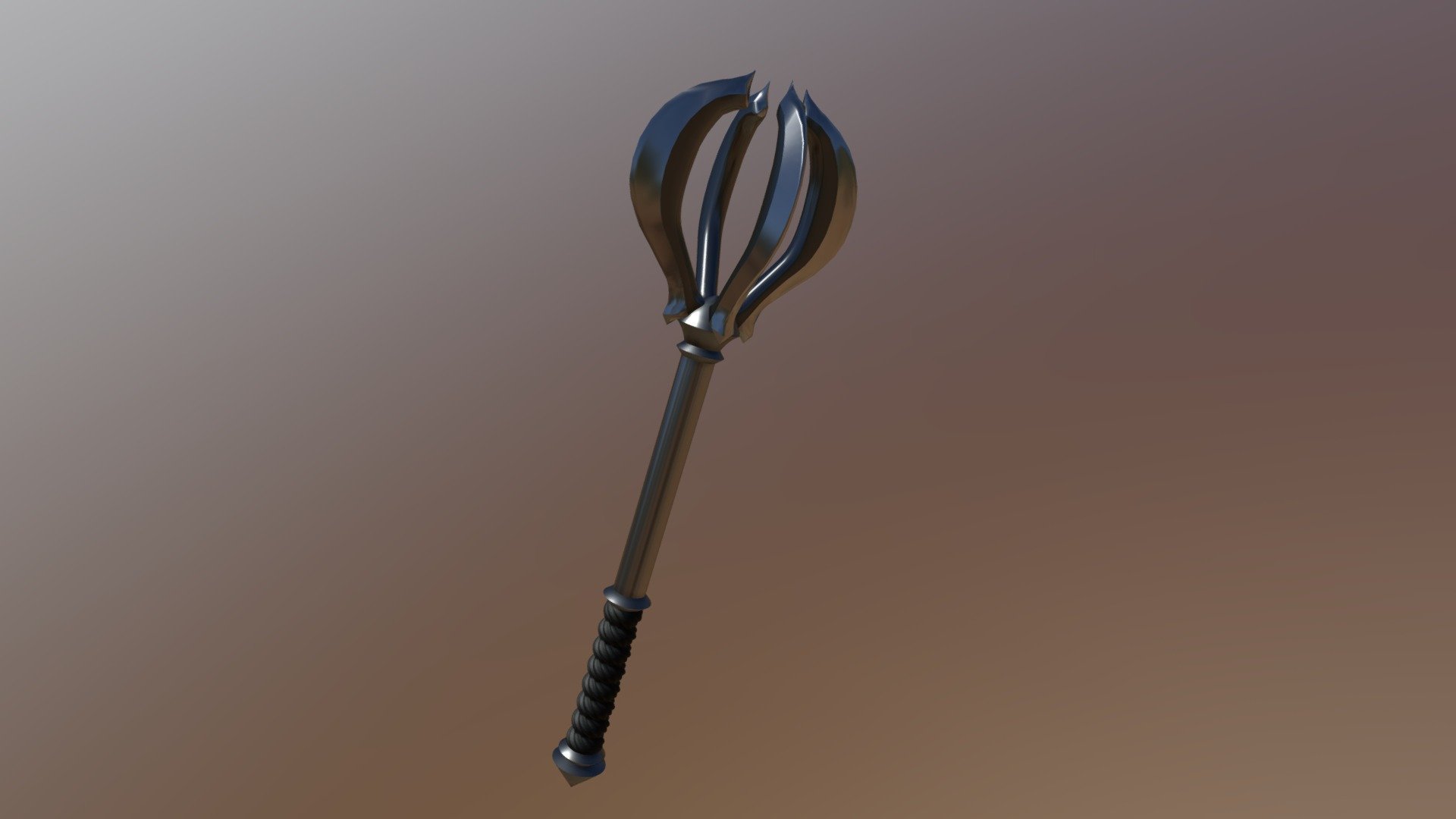 Silver Mace - Tibia - 3D model by Davi Souza (@dsouzaa) [70a0c16 ...