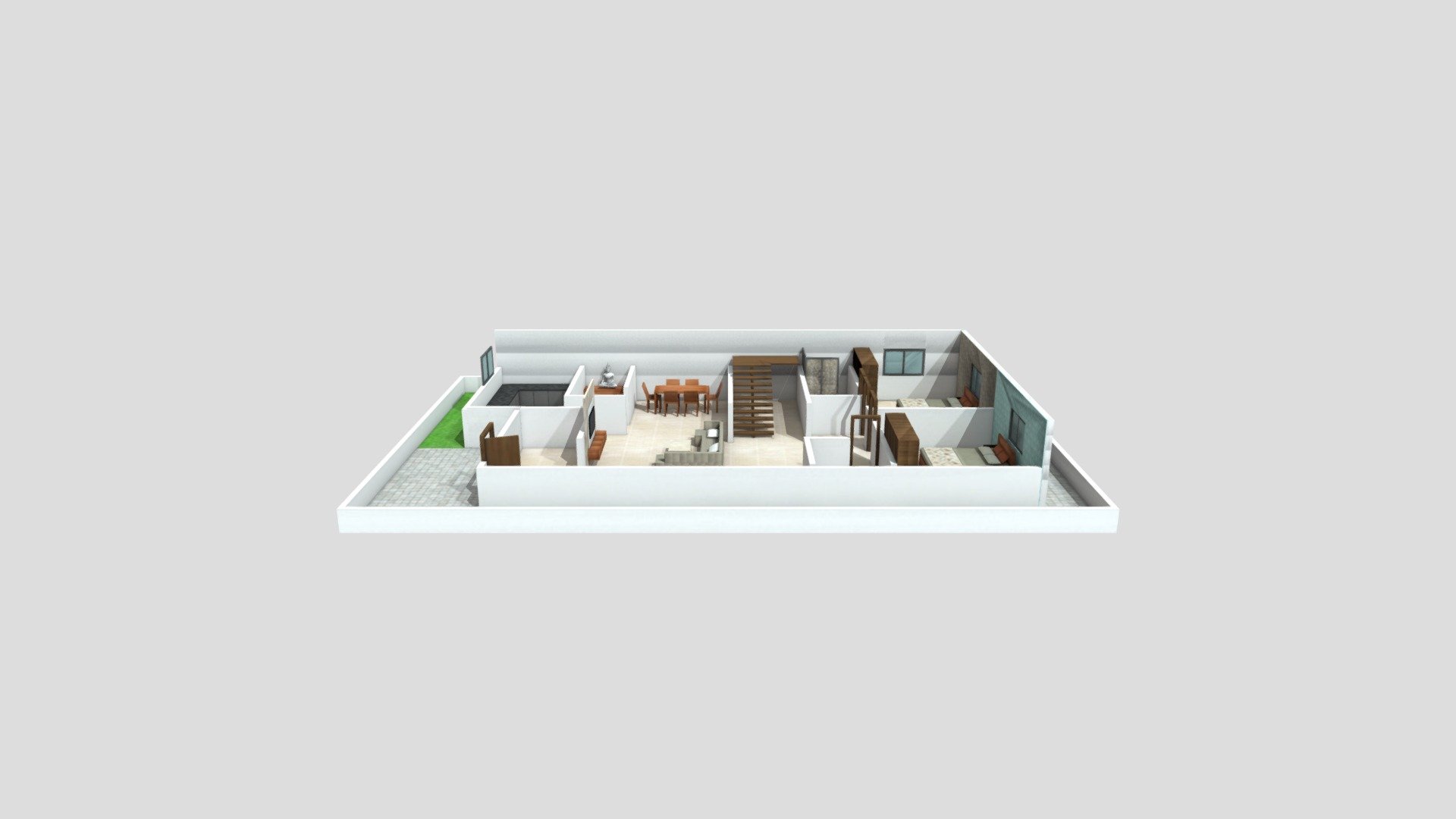3d_floor_plan_3 - 3D model by Tak.SolidWorks [70a1681] - Sketchfab