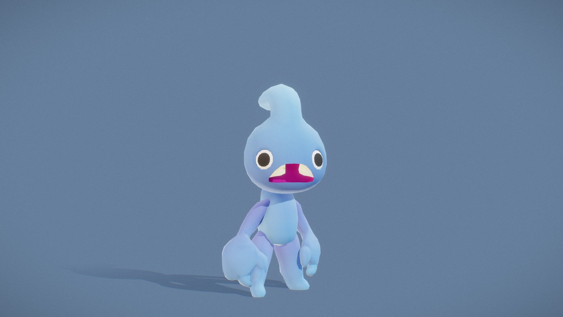 Cartoon Characters - Small Bloby Warrior - 3D model by notfun [70a2453 ...