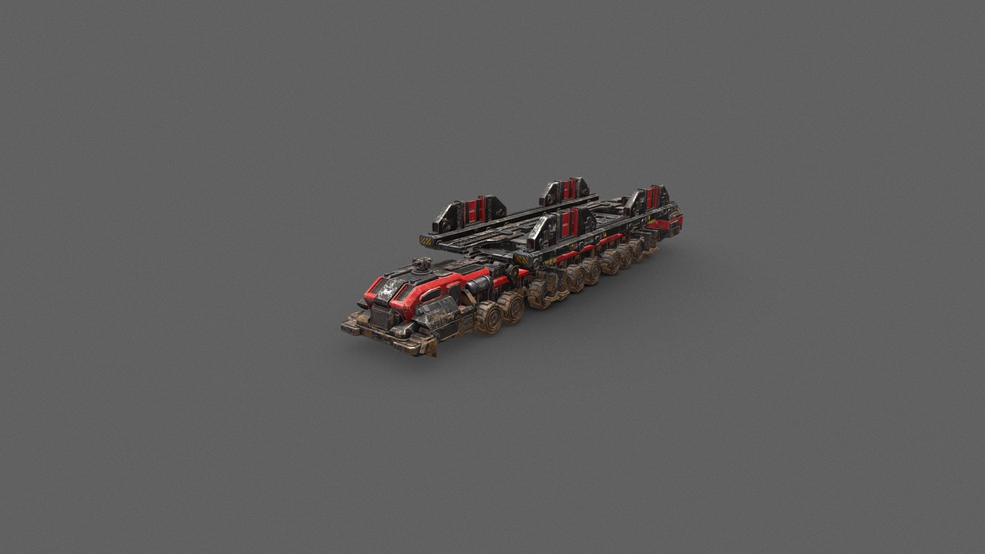 "Myriapoda" 'Mech Transporter - Hired Steel - 3D model by CKormann ...