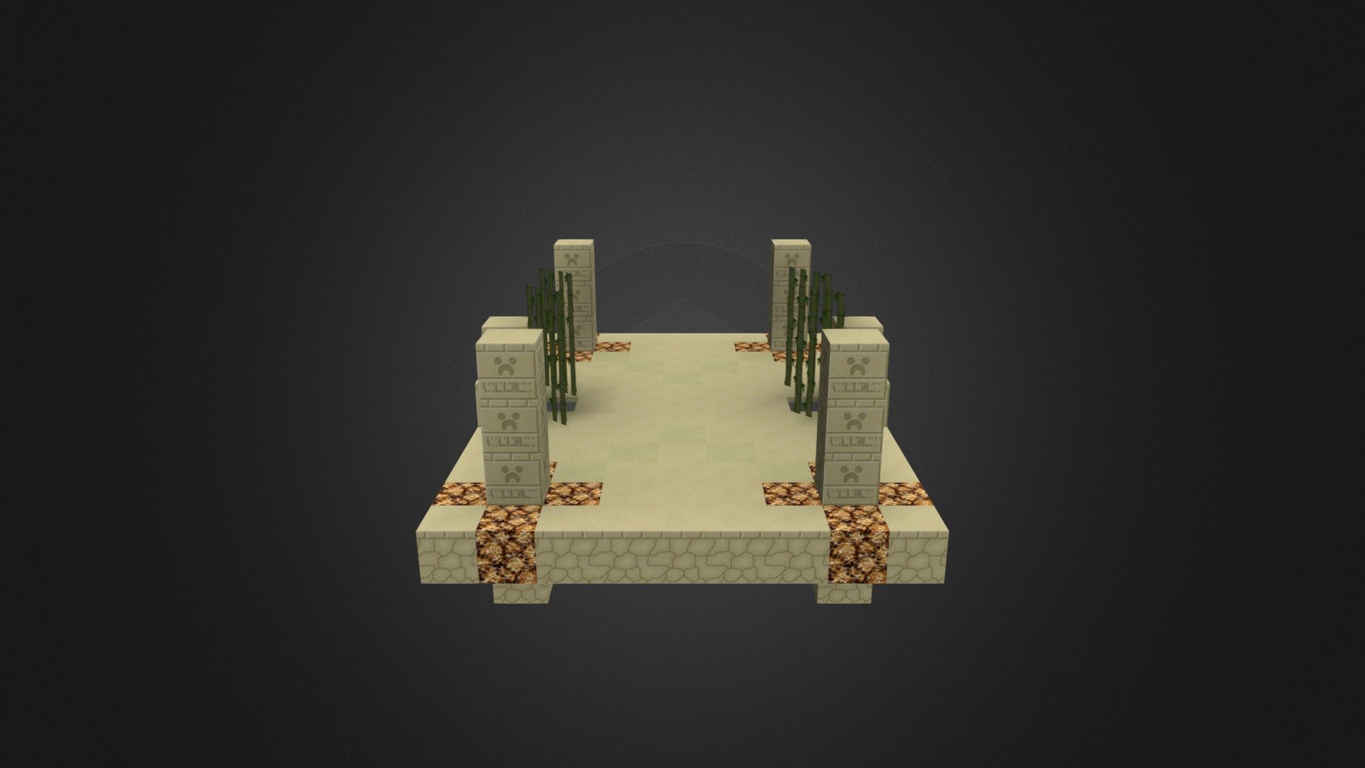 Desert Battle Arena - 3D model by pie1234576 [70a4cc5] - Sketchfab