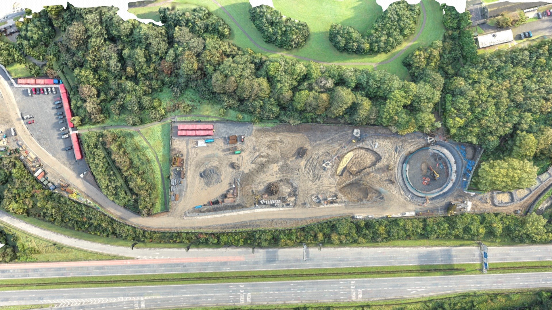 Blanchardstown RDS Construction - Nov. 2019 - 3D model by Ward & Burke ...
