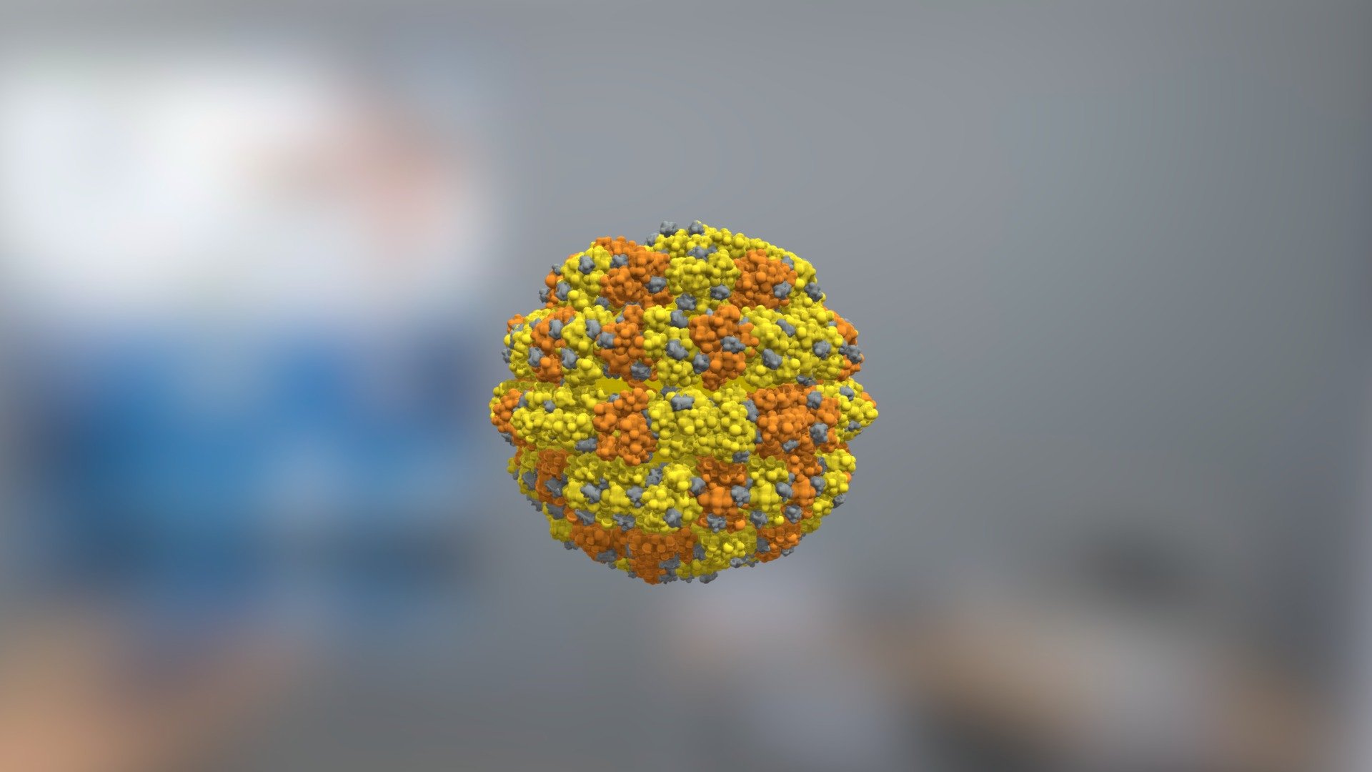 Hpv1 - Virus - 3D model by arvidmelberg [70a5e0f] - Sketchfab