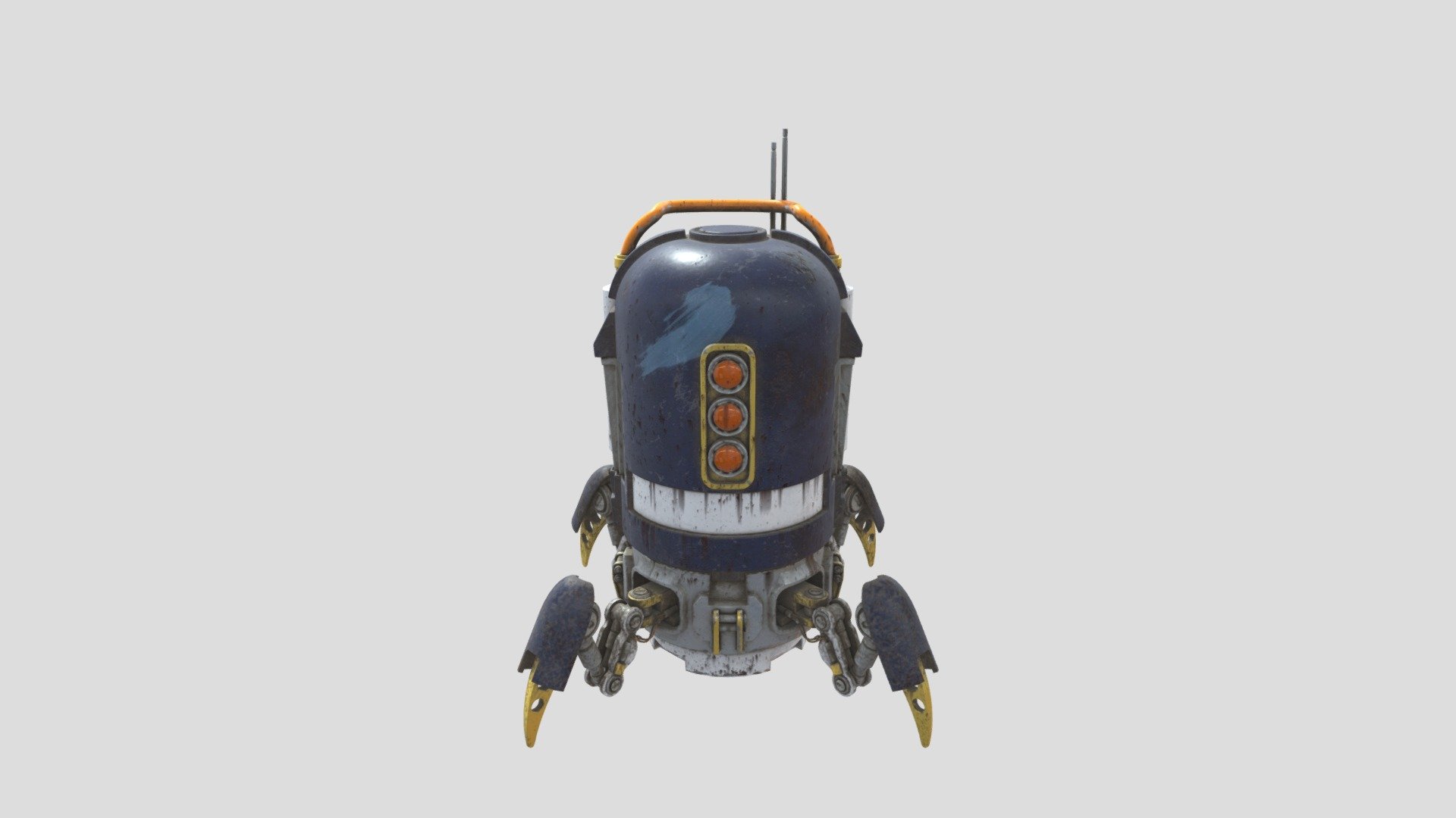 Spider bot assignment Detail - 3D model by NissaJ [70a66d4] - Sketchfab