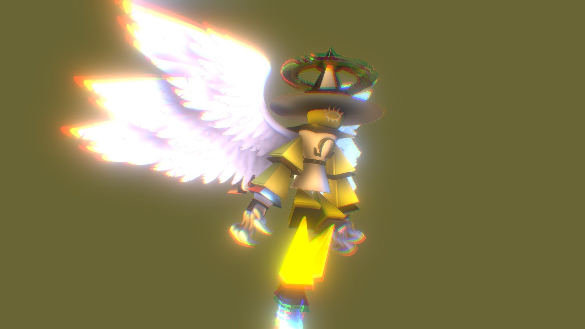 Holy Expunged (My Style) - 3D model by DEFILERBM6677 (@RogueToaster ...