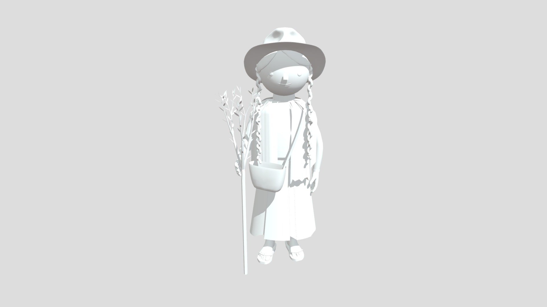 Muñeca - Diplomado 3D - Download Free 3D model by Santiago Diaz ...