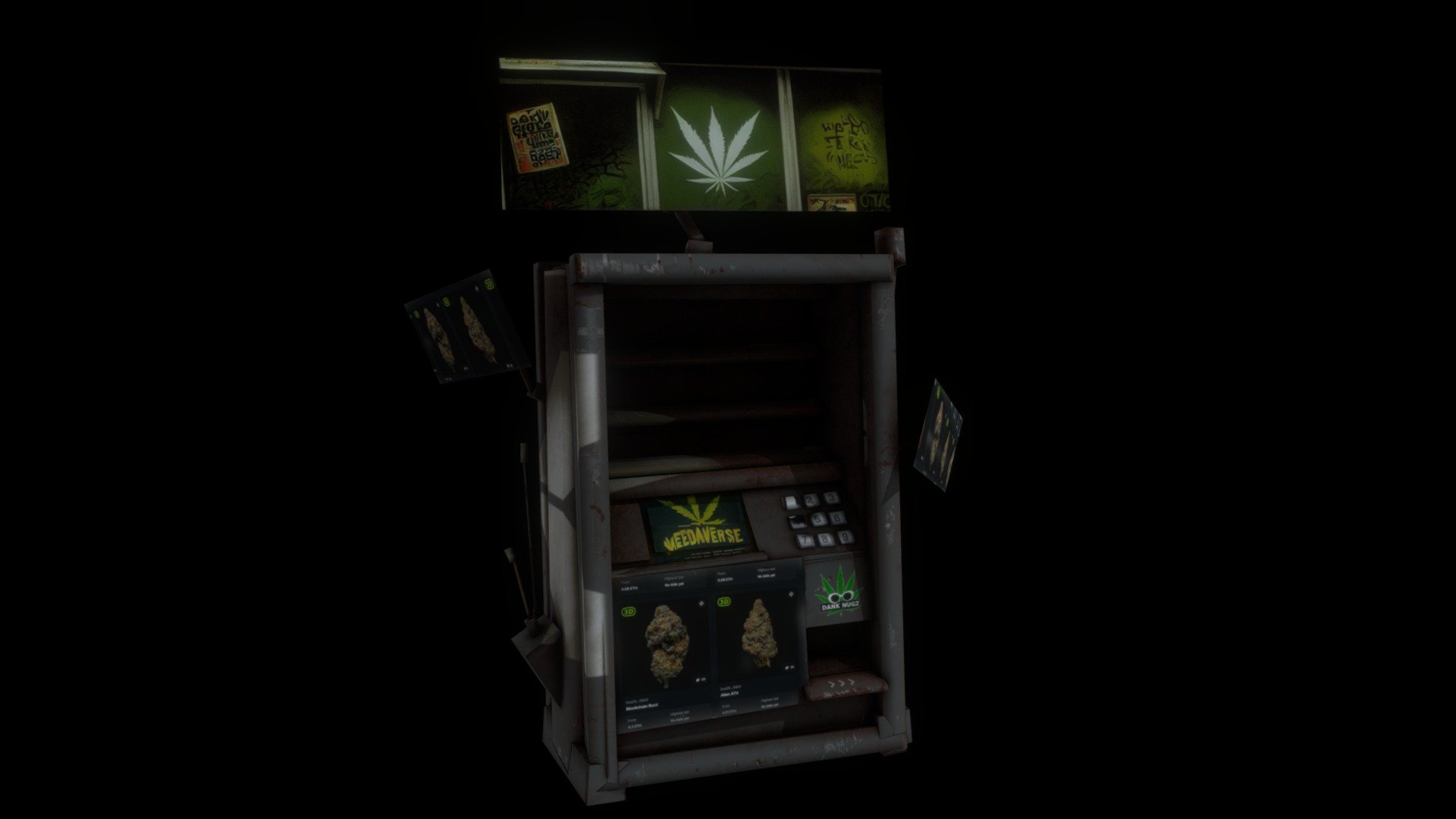 Dank Nugz machine - Download Free 3D model by m3org [70a7b3a] - Sketchfab