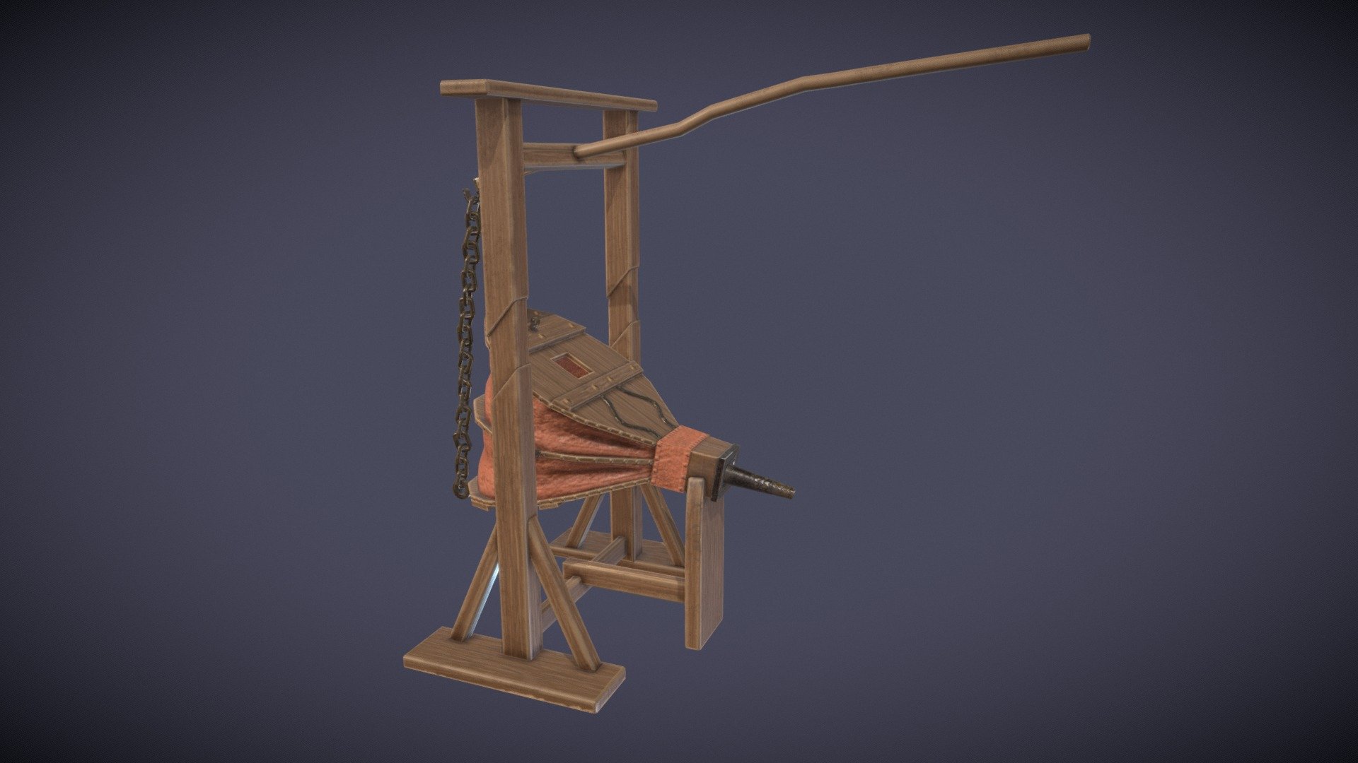 medieval soufflet forgeron - 3D model by aurelien_remy [70a9b1c ...