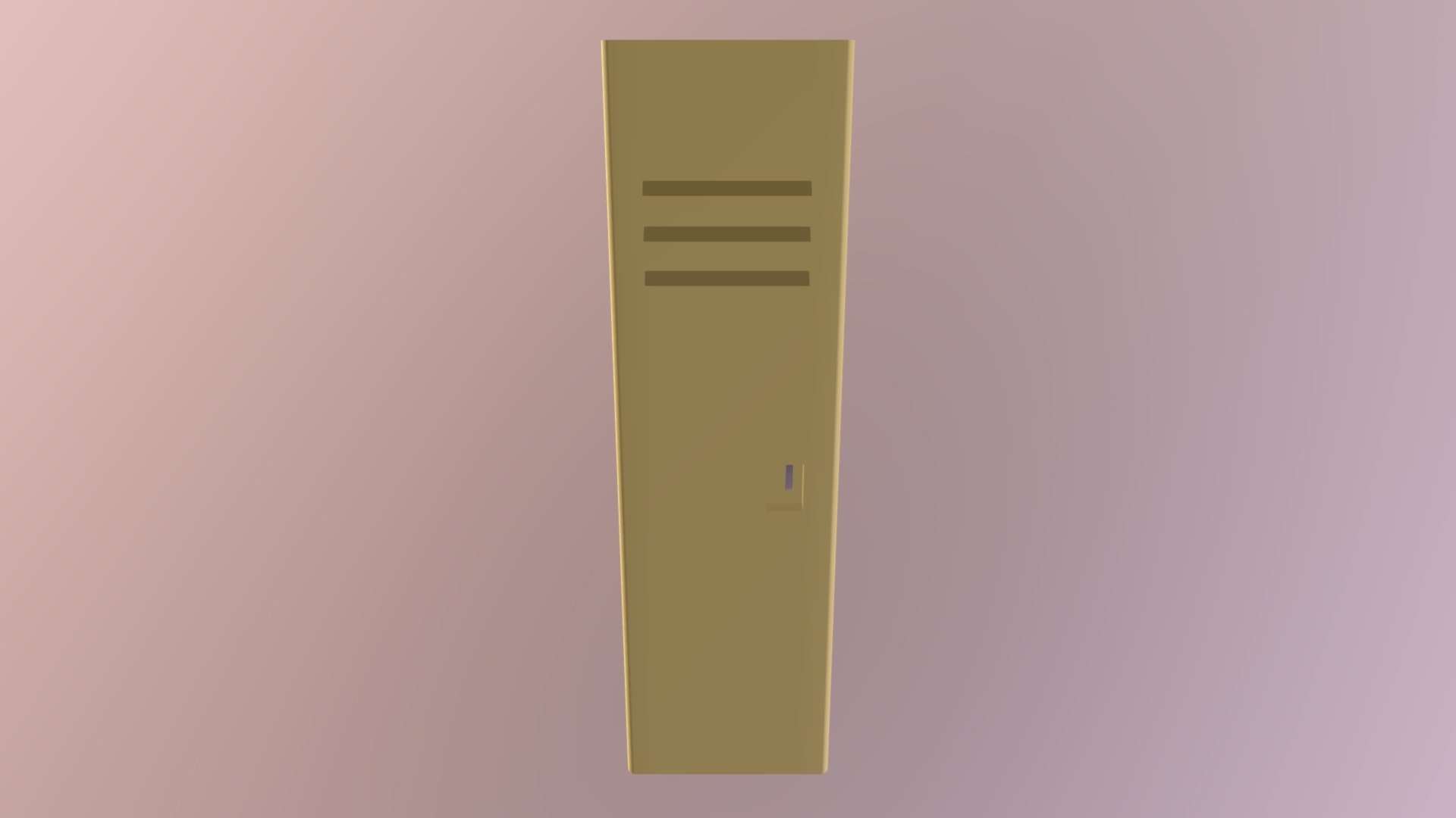 Gold Locker - 3D model by M_Shefer [70a9f23] - Sketchfab