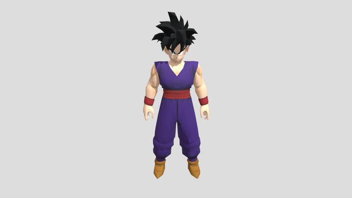 Gohan 3D models - Sketchfab