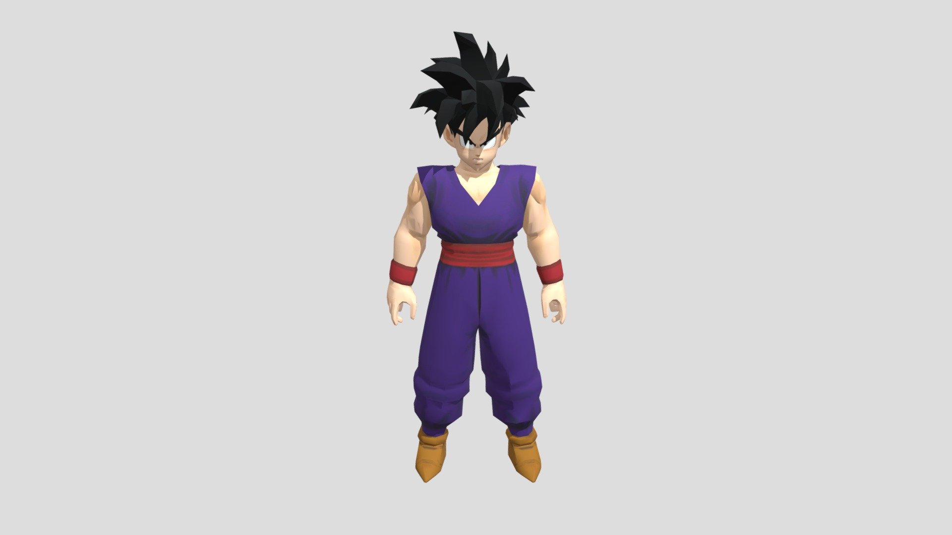 Gohan - Download Free 3D model by Tigerar1 (@allanromanreyes) [70a9fc2 ...