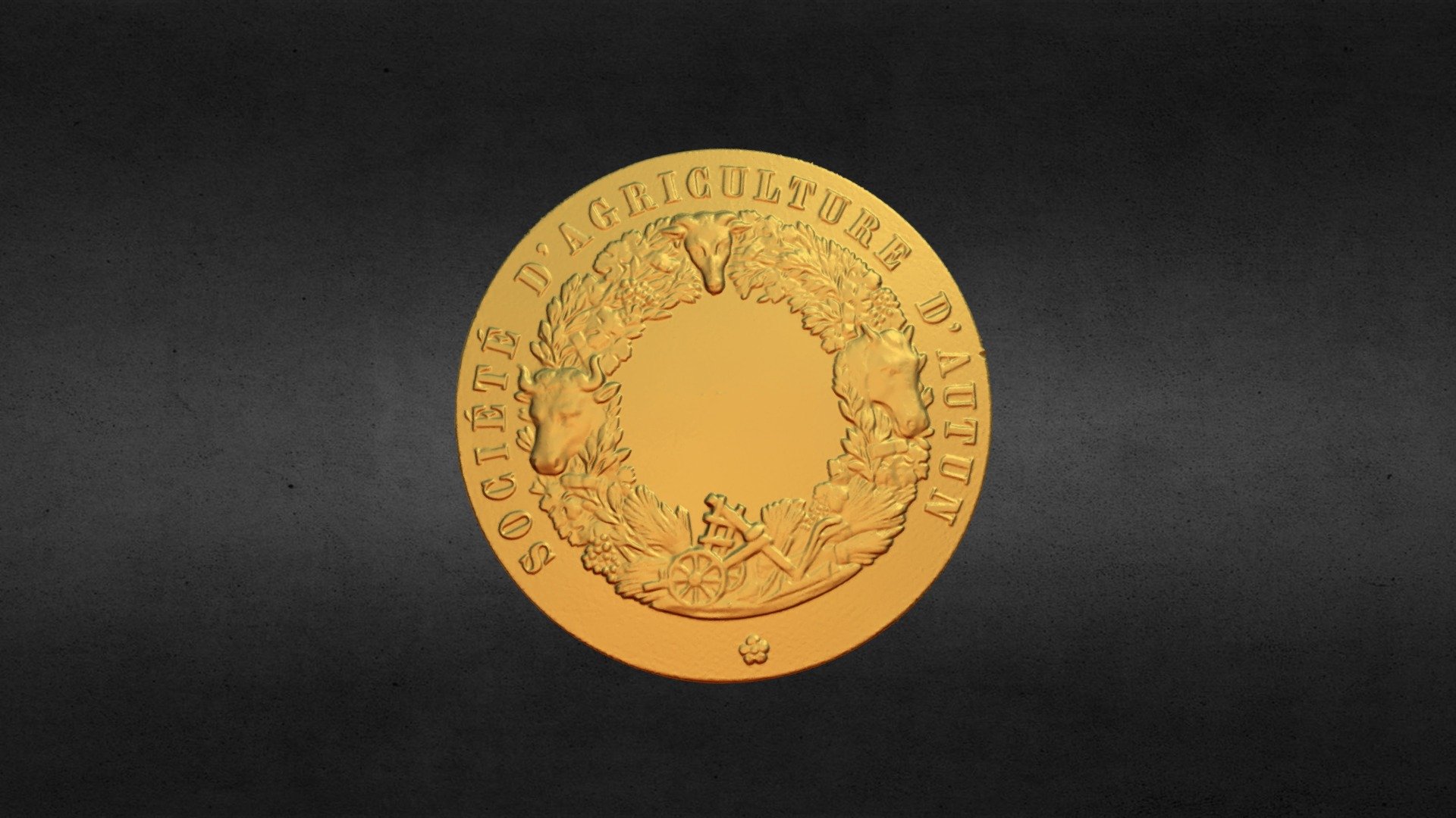 Coin - Download Free 3D model by thunk3d.scanner [70ab1a8] - Sketchfab