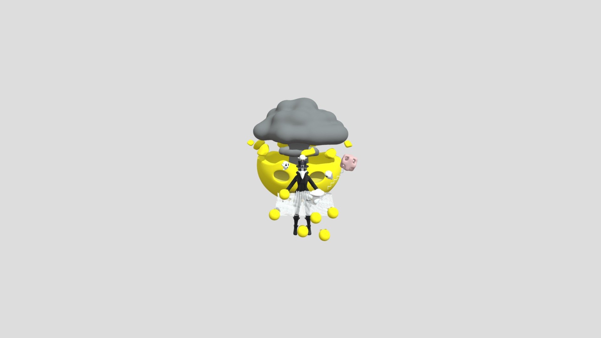 Boom! - Download Free 3D model by kootoo [70abc0c] - Sketchfab