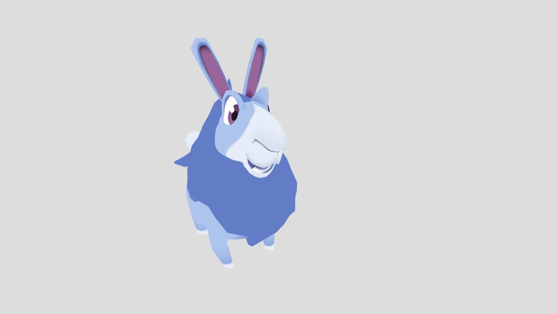 Blue gnorbu - 3D model by CapyDiem [70ac6ba] - Sketchfab