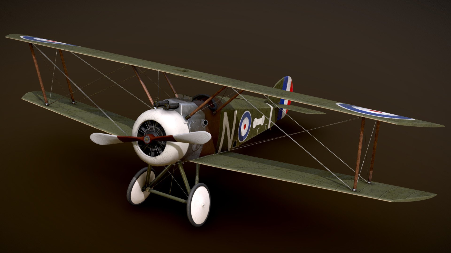 Sopwith Camel - Download Free 3D model by bradacvojtech [70ad9a8 ...