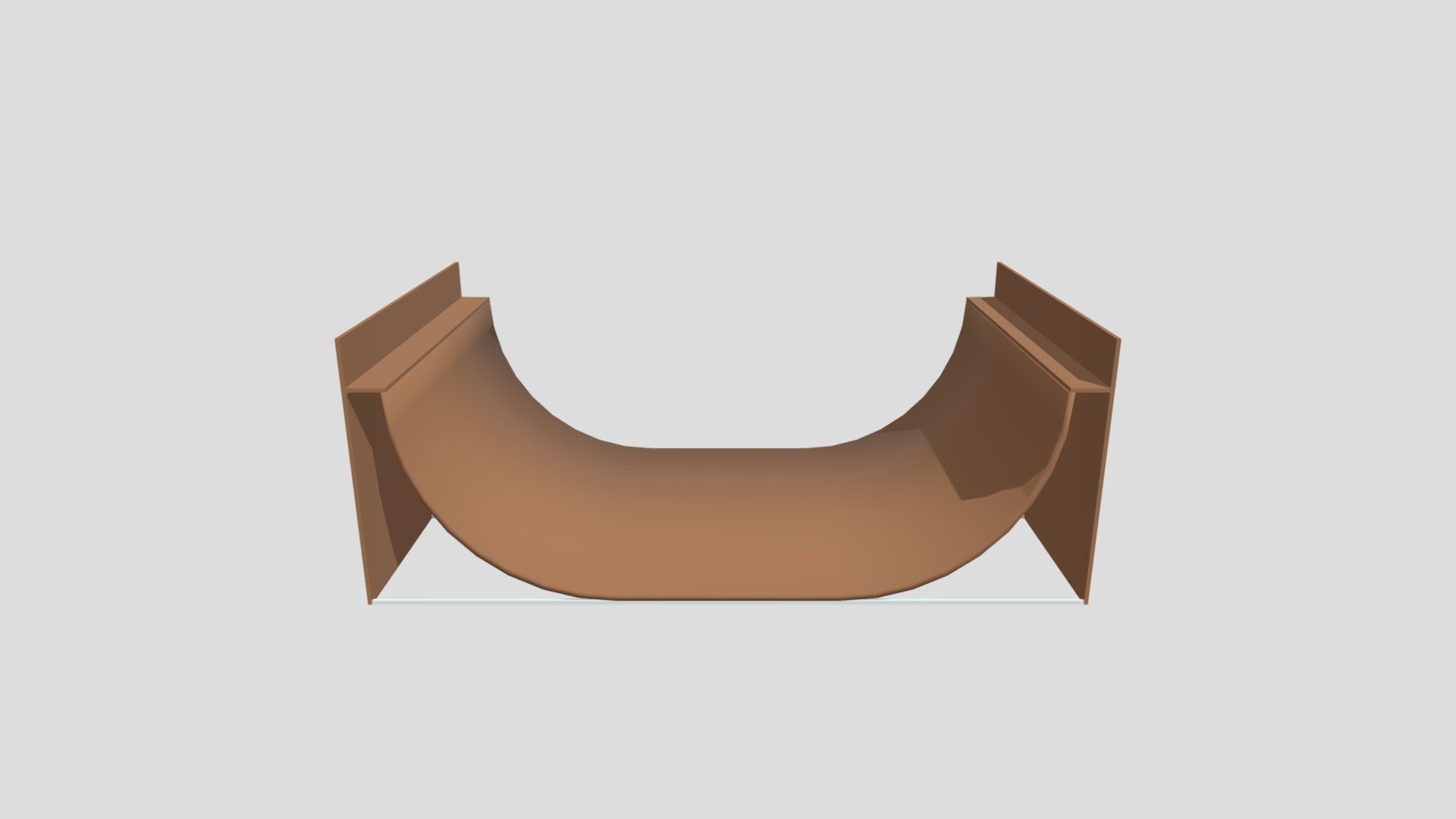 Skateboard Ramp - Download Free 3D model by KnowledgeMediaSys [70adaea ...