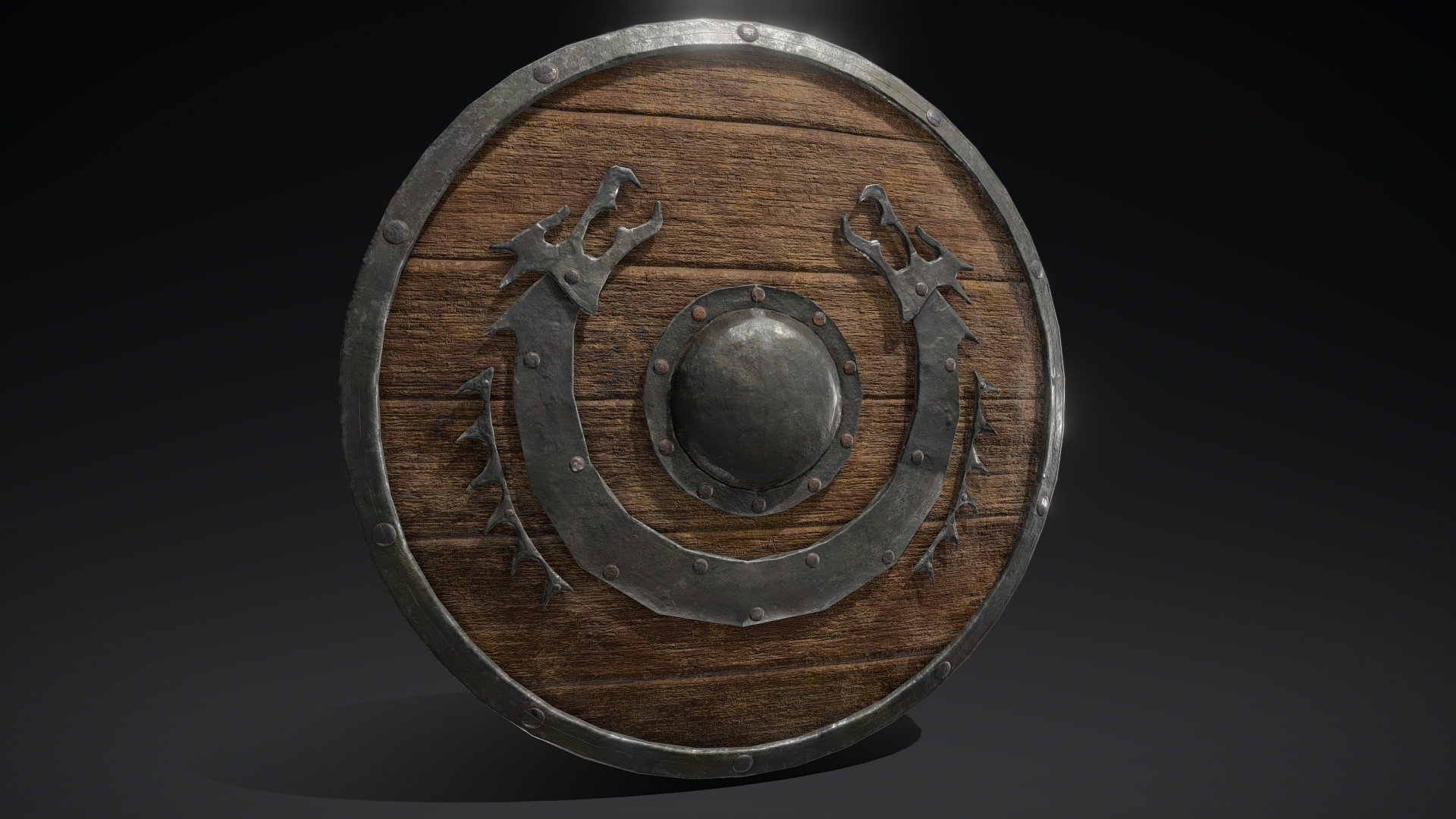 Shield (Gameready) - 3D model by darya0409 [70af893] - Sketchfab