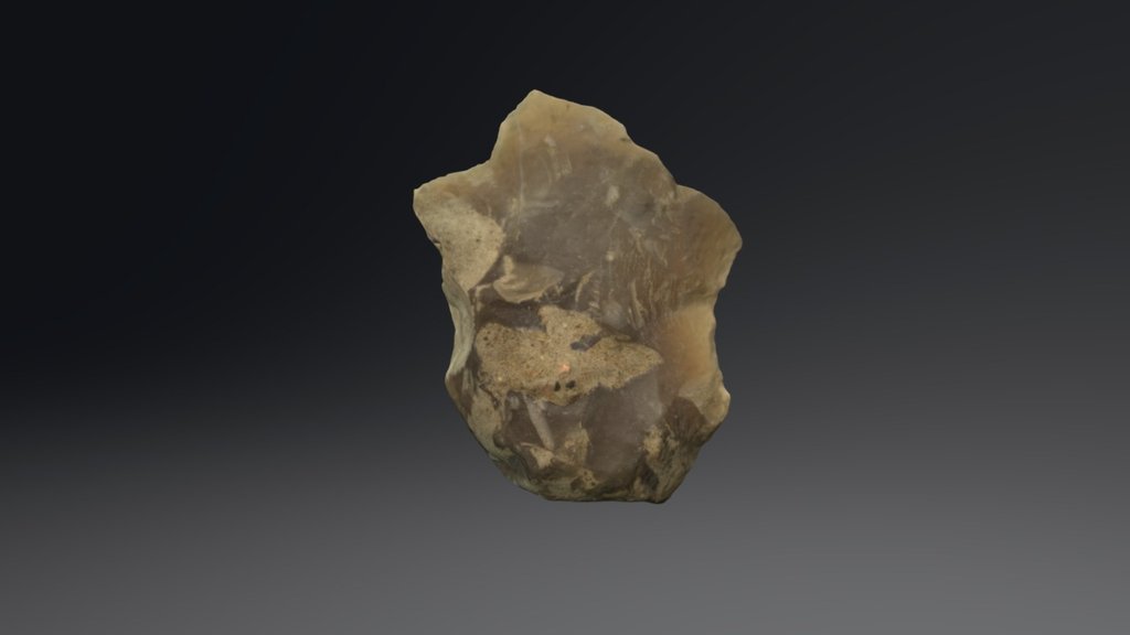 Flint debitage - 3D model by olefunhammer [70afa36] - Sketchfab