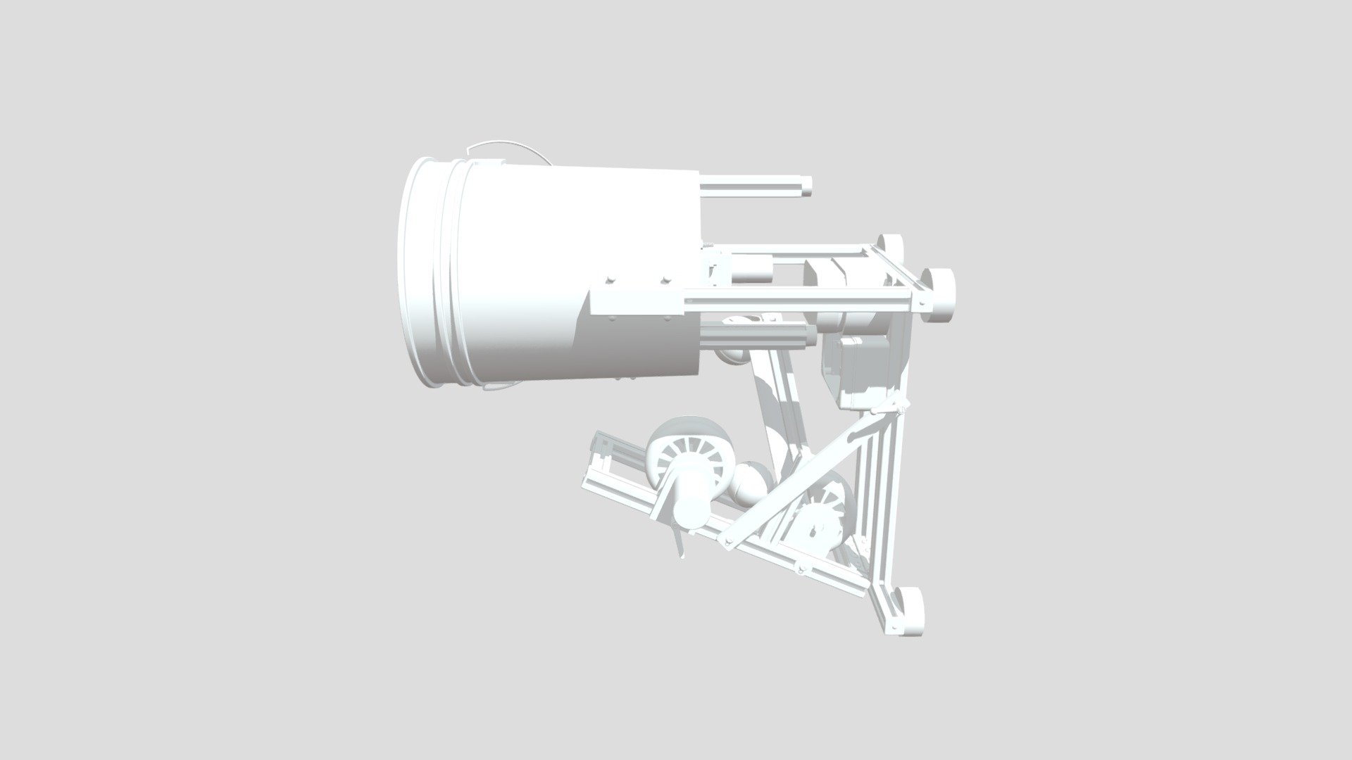 Tennis Ball Machine - 3D model by katalyn27 [70b0636] - Sketchfab