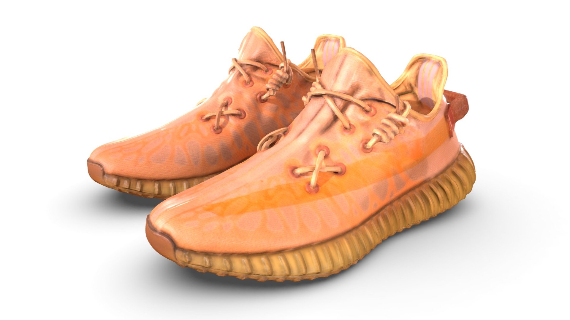 Adidas Yeezy Boost 350 V2 - Mono Clay - Buy Royalty Free 3D model by ...