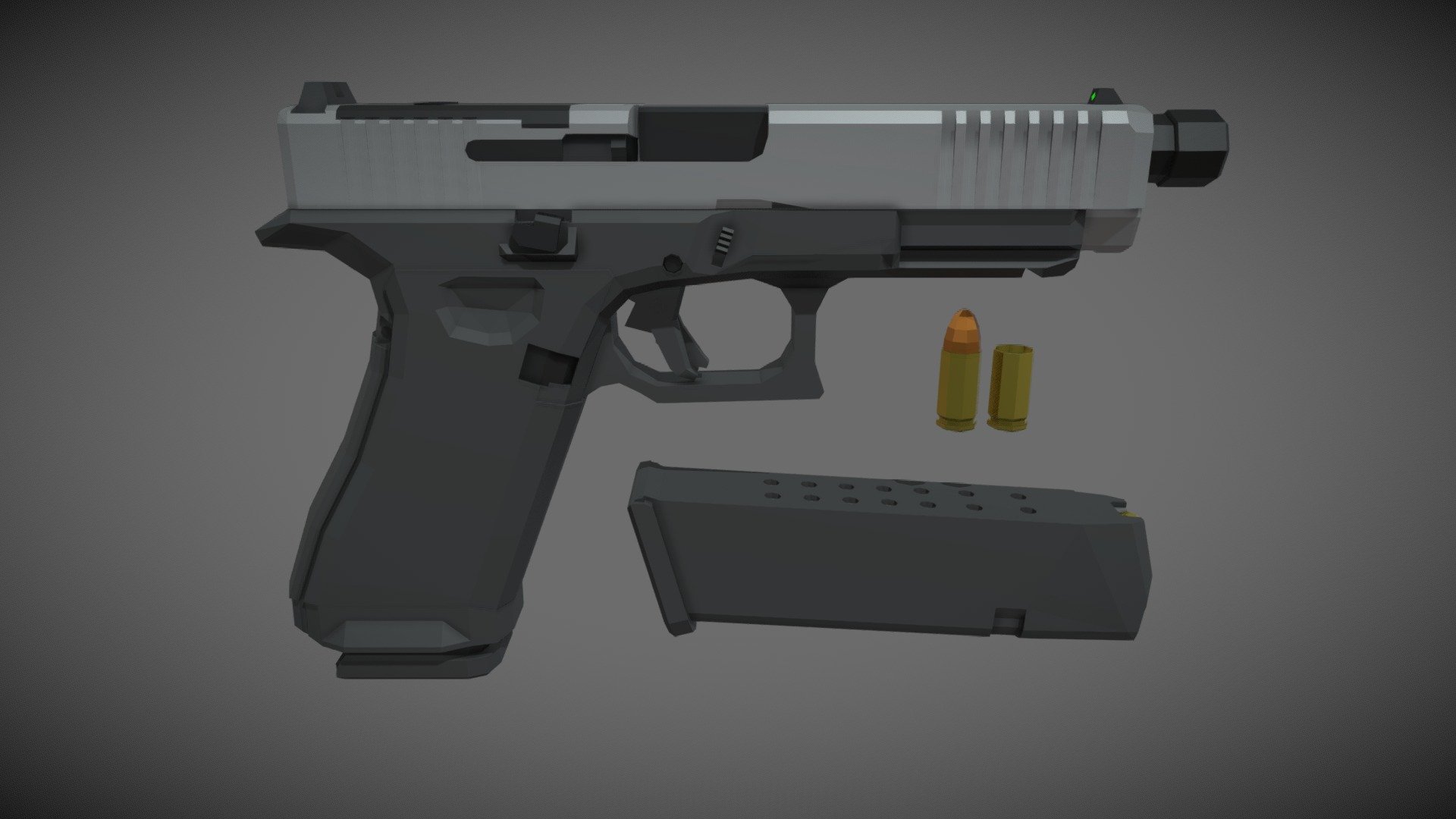 low-poly G17 Gen6 - Download Free 3D model by D_U (@DU1701) [70b166f ...