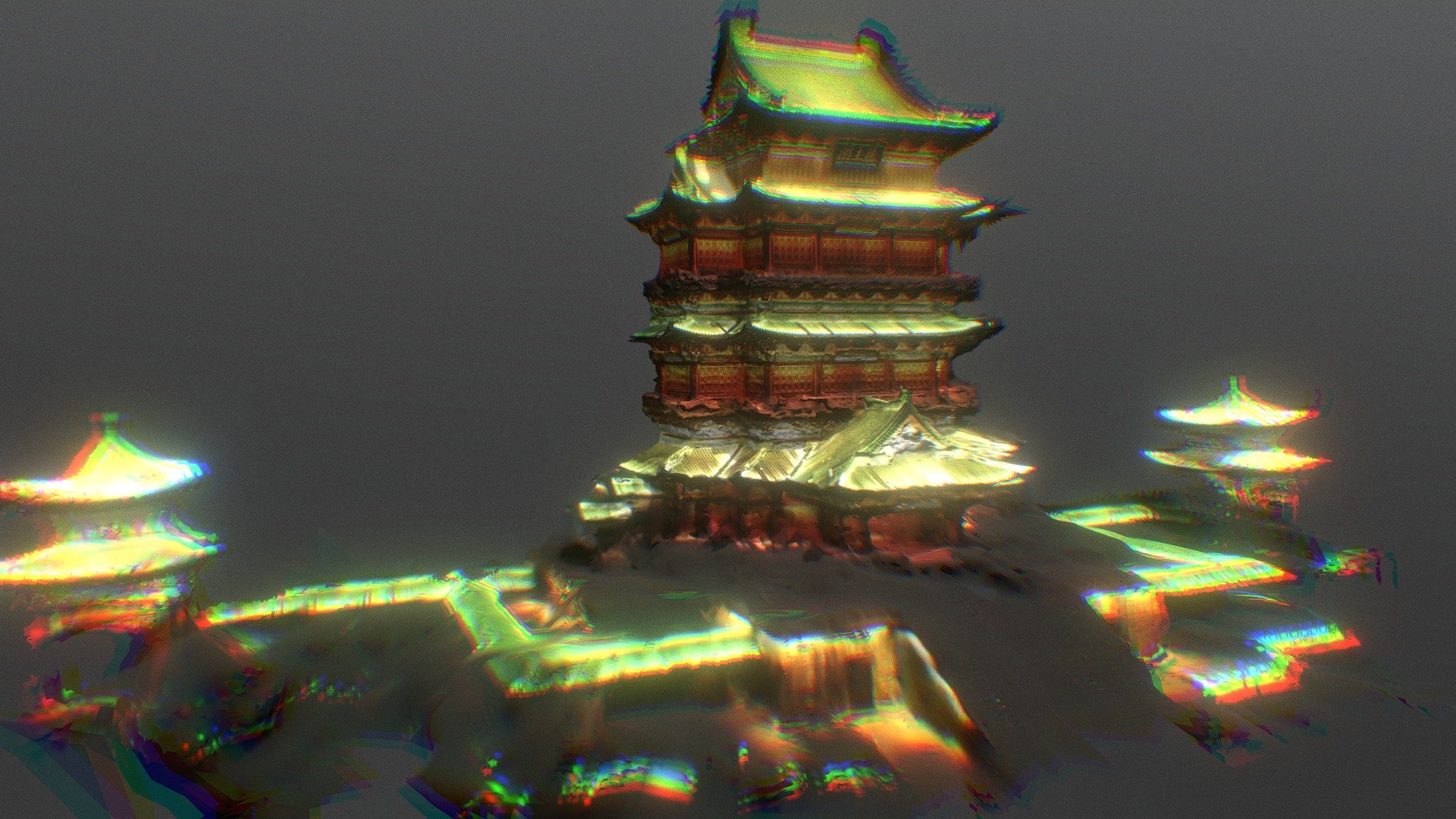 滕王阁 Pavilion of Prince Teng - Download Free 3D model by CUNO ...