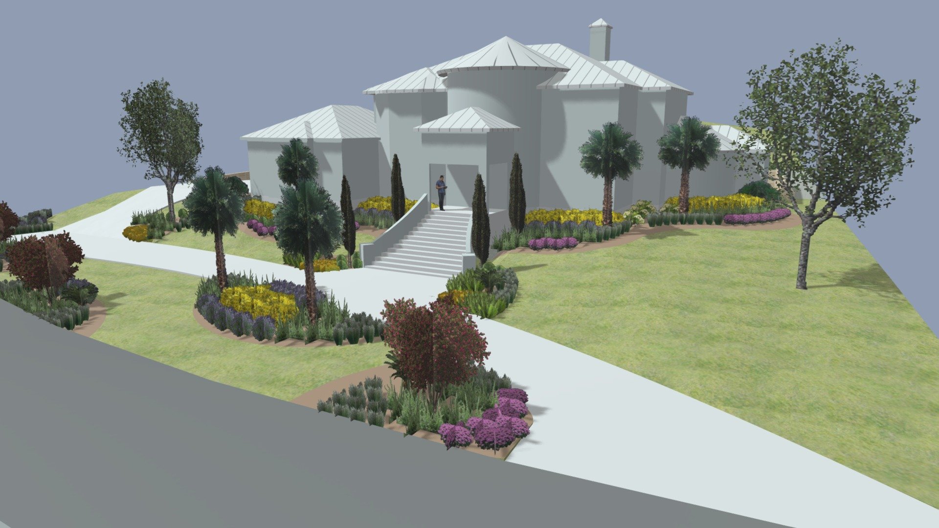 Site Landscape 3D v2022 - 3D model by SAarch [70b28ff] - Sketchfab