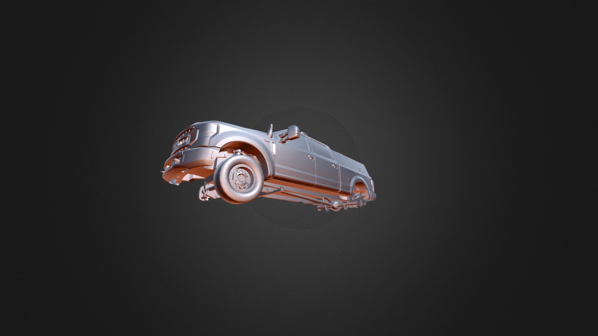 F250 Command Truck - 3D model by yashy7424 [70b2cc0] - Sketchfab