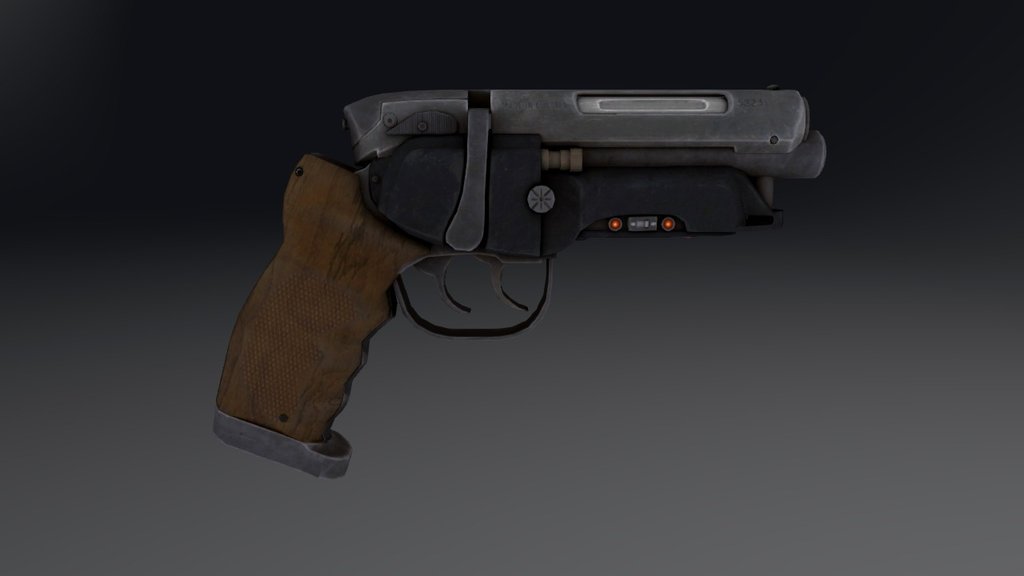 Blade Runner Blaster - 3D model by dldesigns [70b369a] - Sketchfab