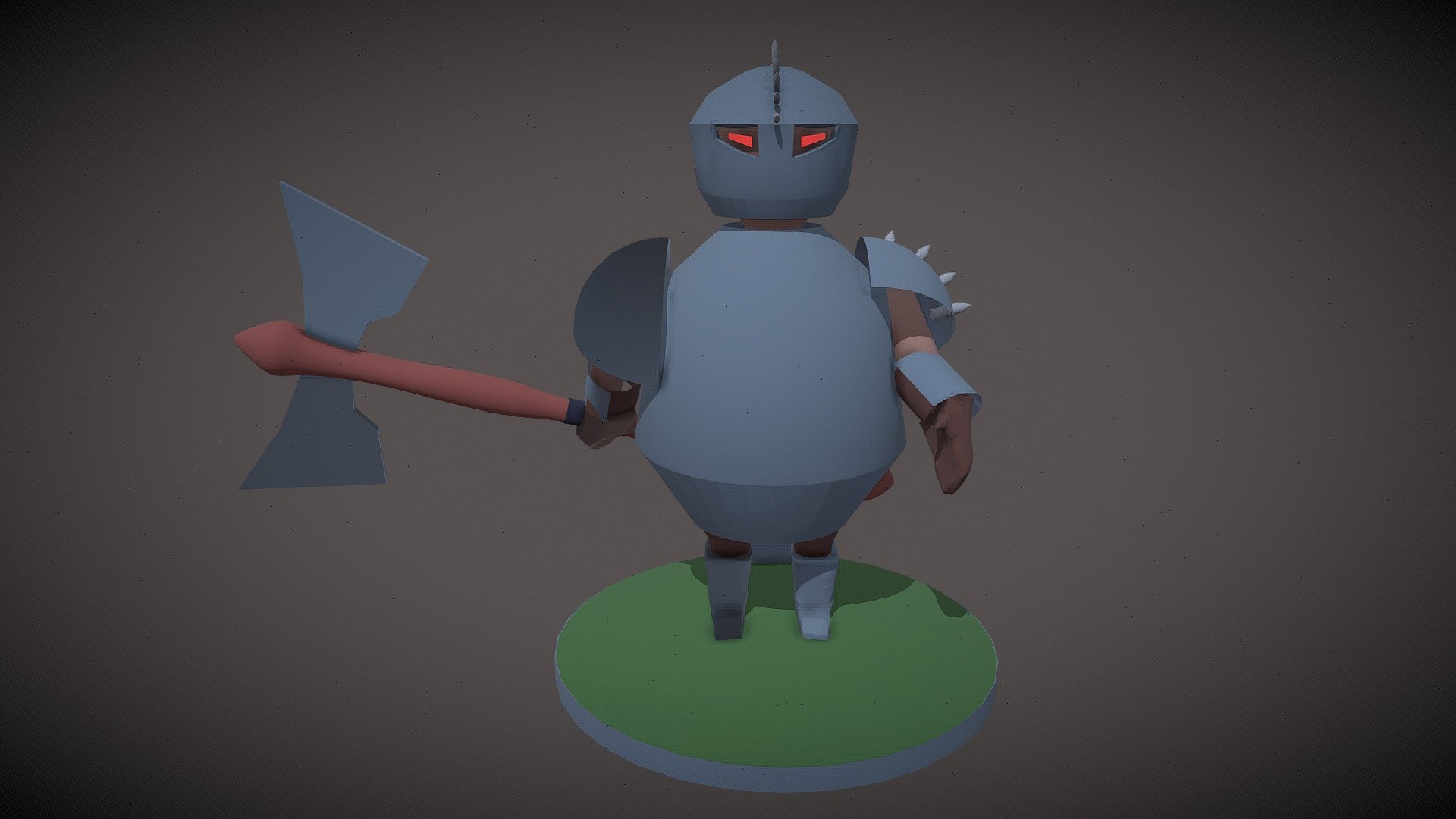Knight red - Download Free 3D model by Nikita_Exor (@nekit.solovei ...