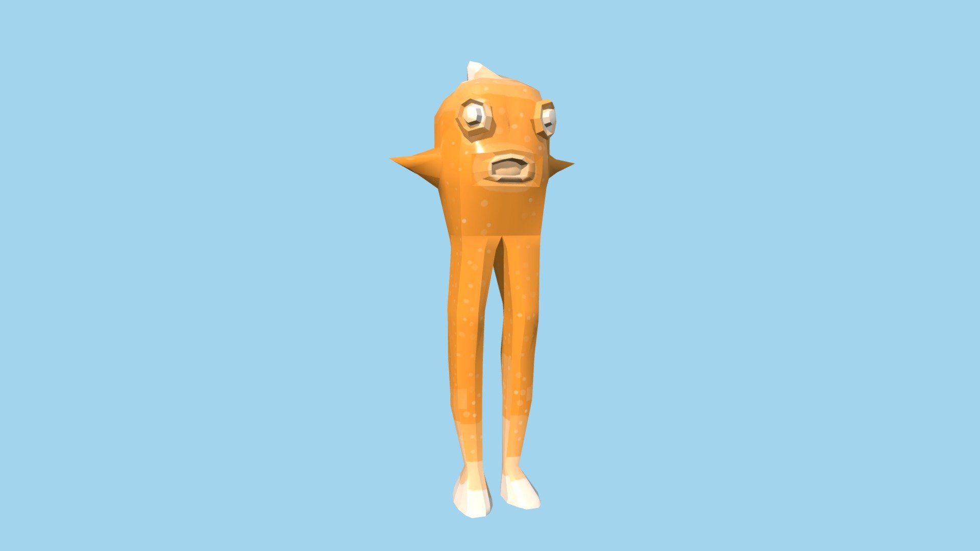 Fishman - 3D model by samsamvaldez [70b446d] - Sketchfab