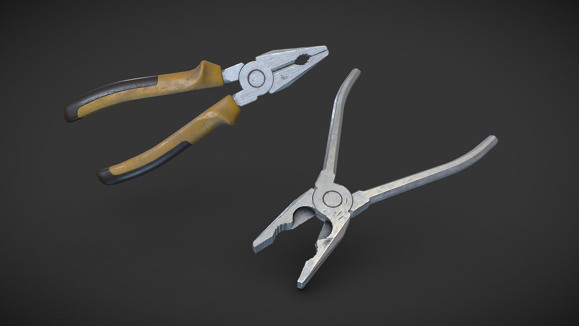 Pliers - Download Free 3D model by Yaroslav Seluyanov (@yaroslav ...
