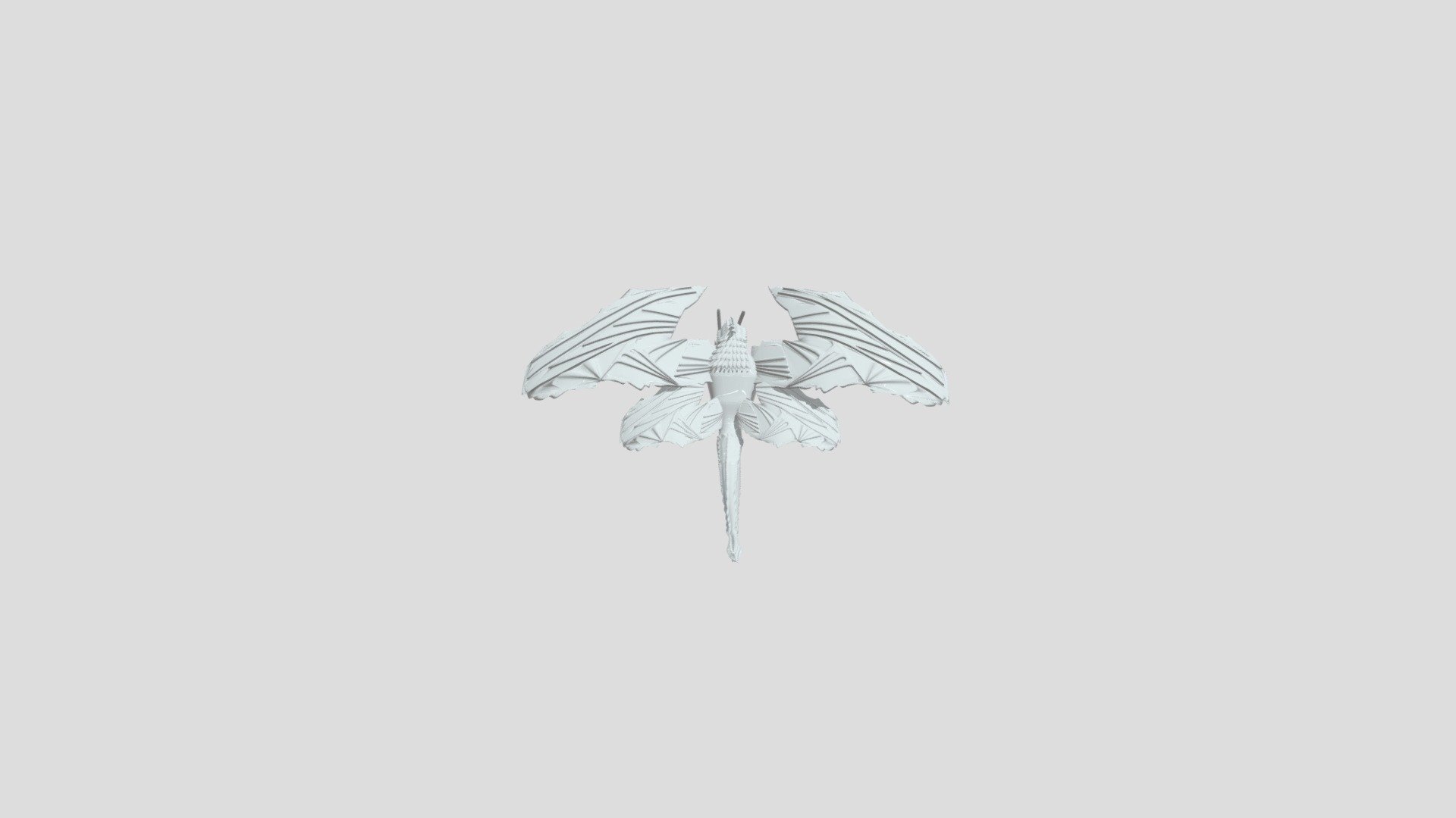 Dragon model with 4 wings - Download Free 3D model by DanteAbuJassar ...
