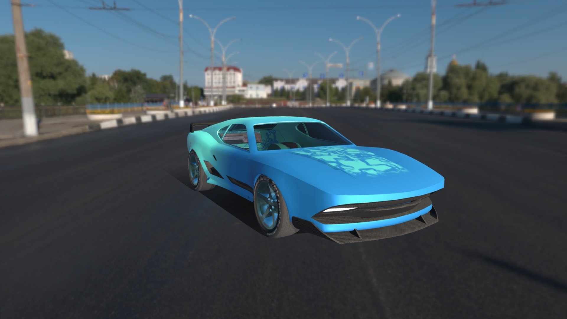 Cyberpunk Car - New Texture - 3D model by inesgoncalves [70b56cf ...