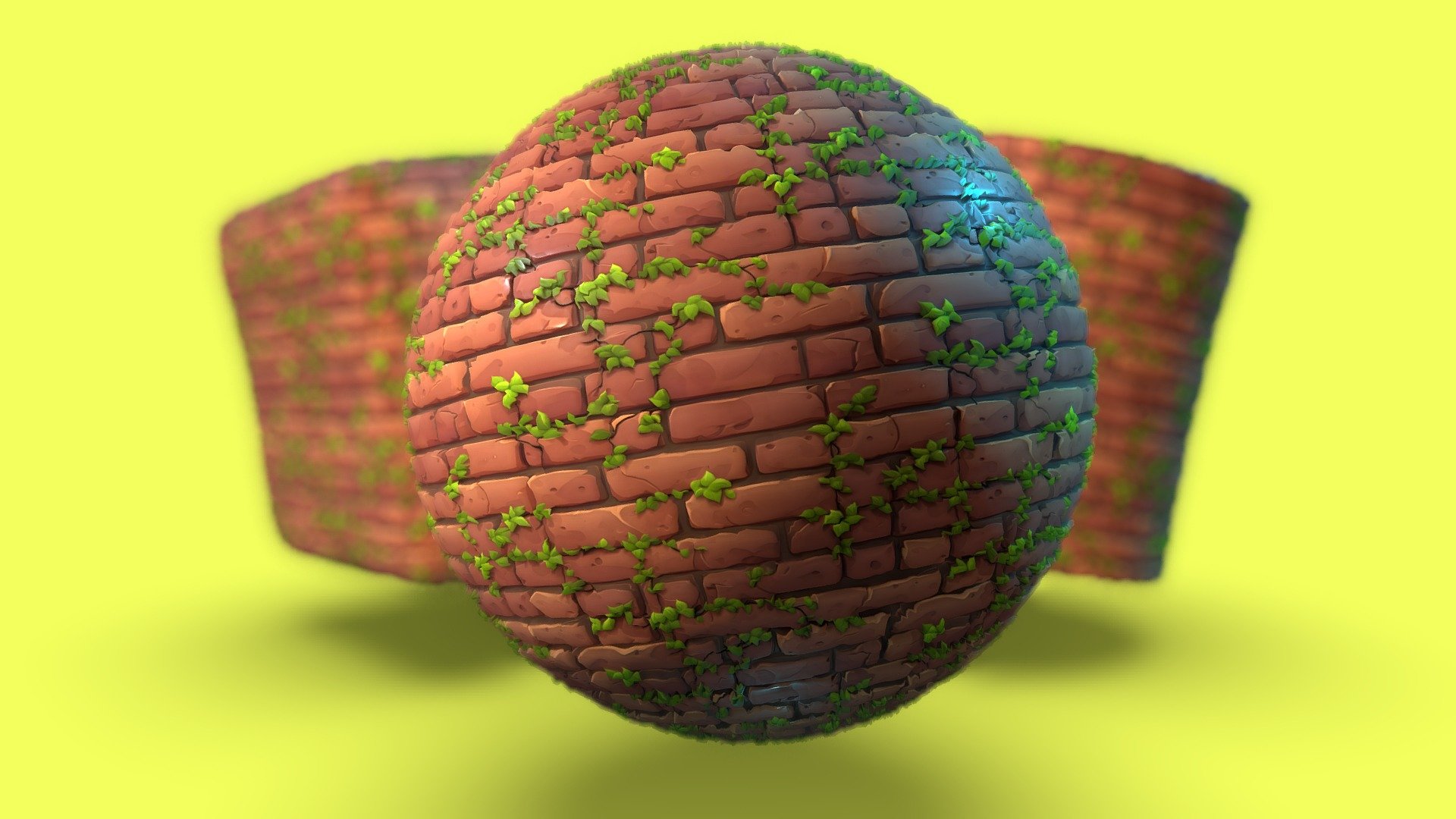 Stylized PBR Texture / Material Wood Planks - Buy Royalty Free 3D model ...