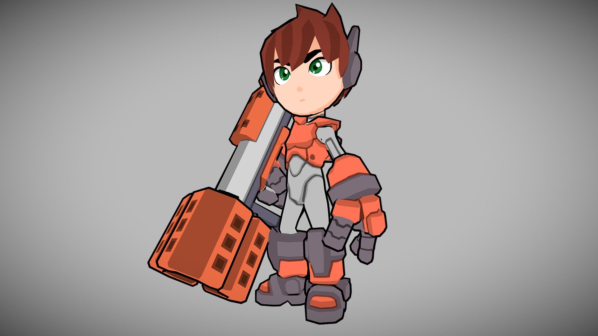 Project Blueless - Will - 3D model by 3DAndrade [70b9536] - Sketchfab