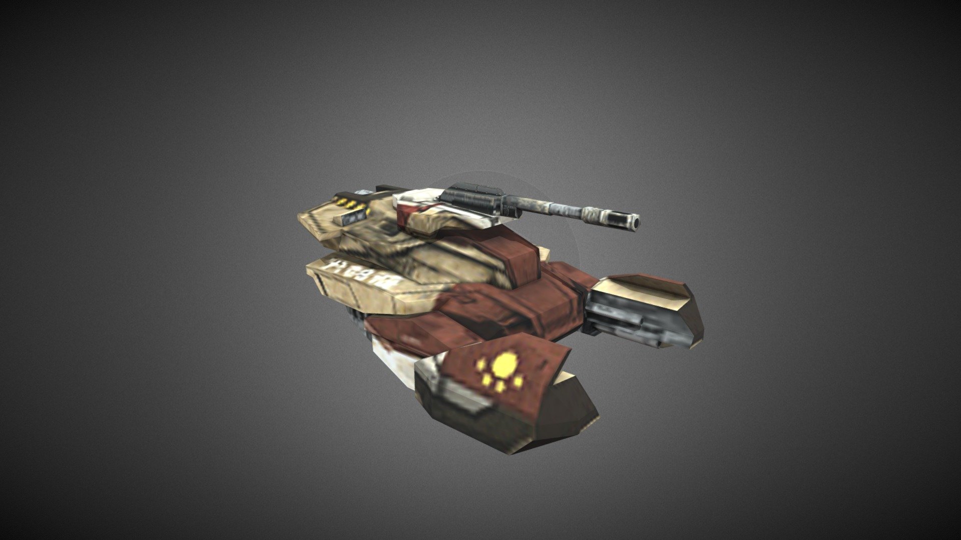 Heavy Futuristic Tank - 3D model by nullsoftware [70b959f] - Sketchfab