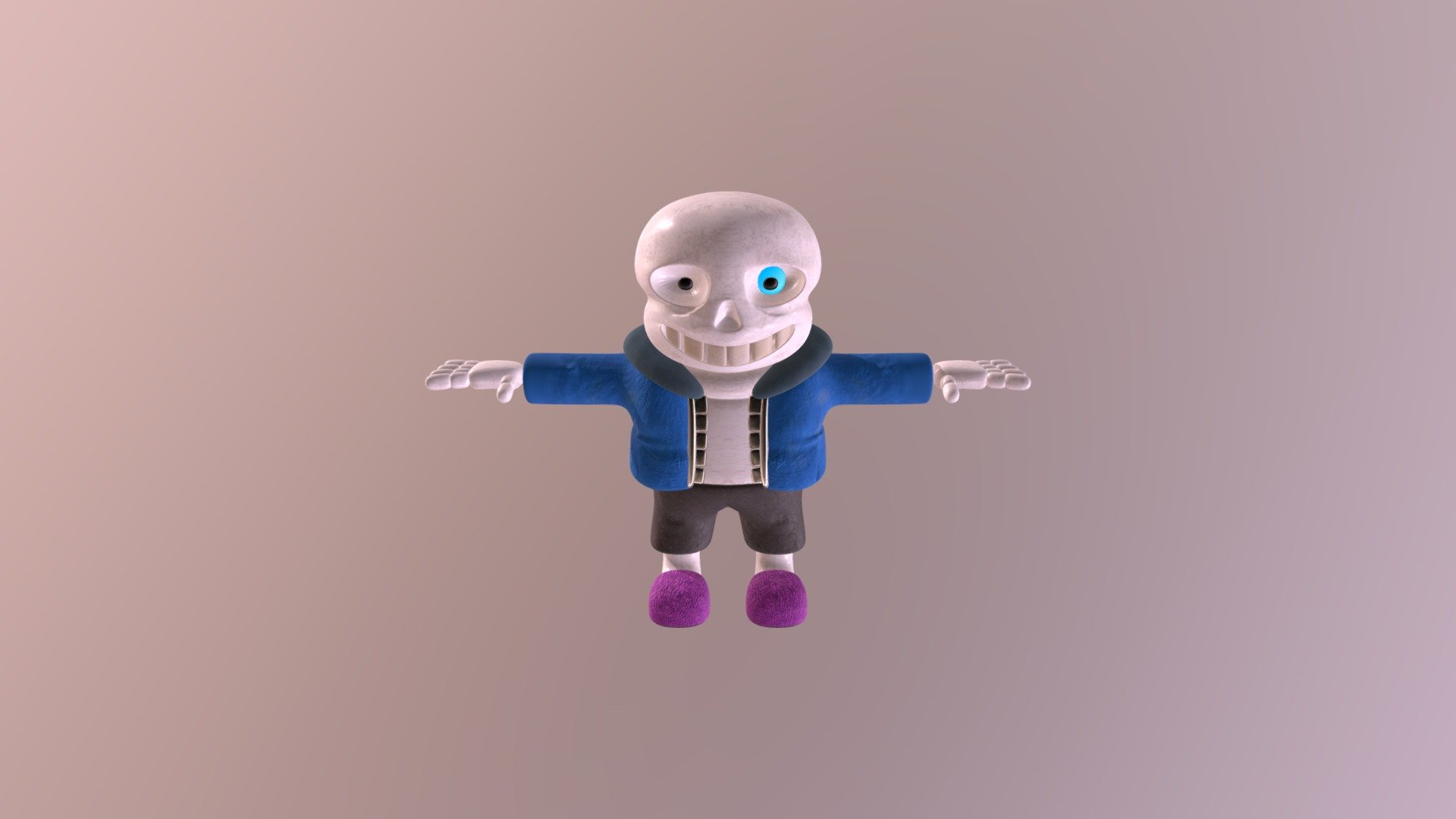Sans - 3D model by JonatanF381 [70b9dc7] - Sketchfab