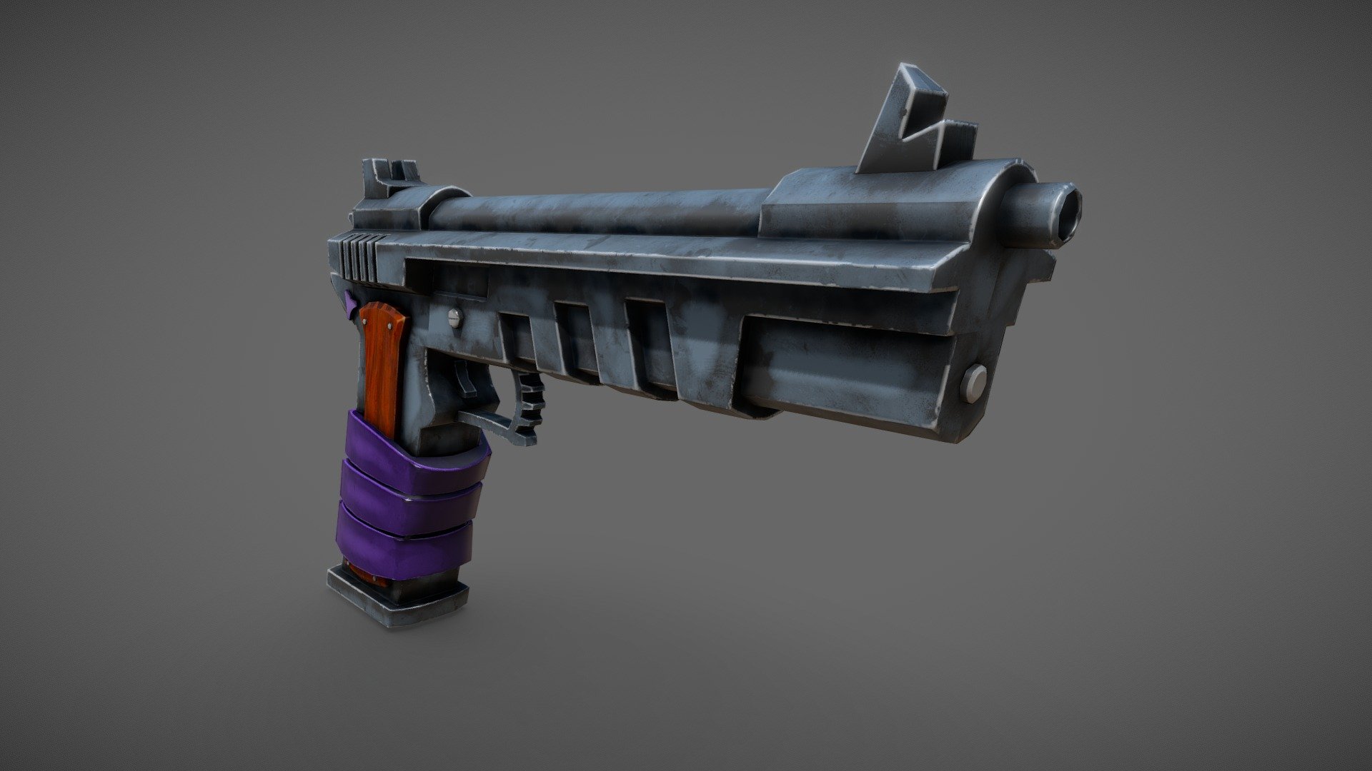 3D Pistol Concept - Download Free 3D model by CabbageDog [70ba59e ...