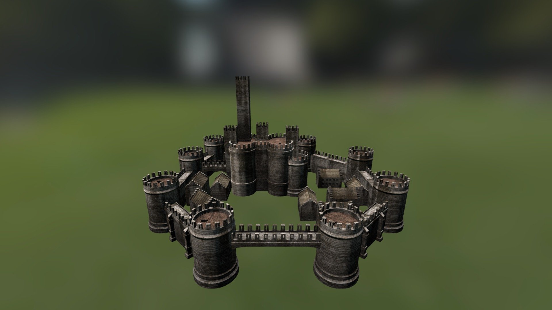 Modular Castle - 3D model by Advance Studios (@advancestudios) [70ba9f2 ...