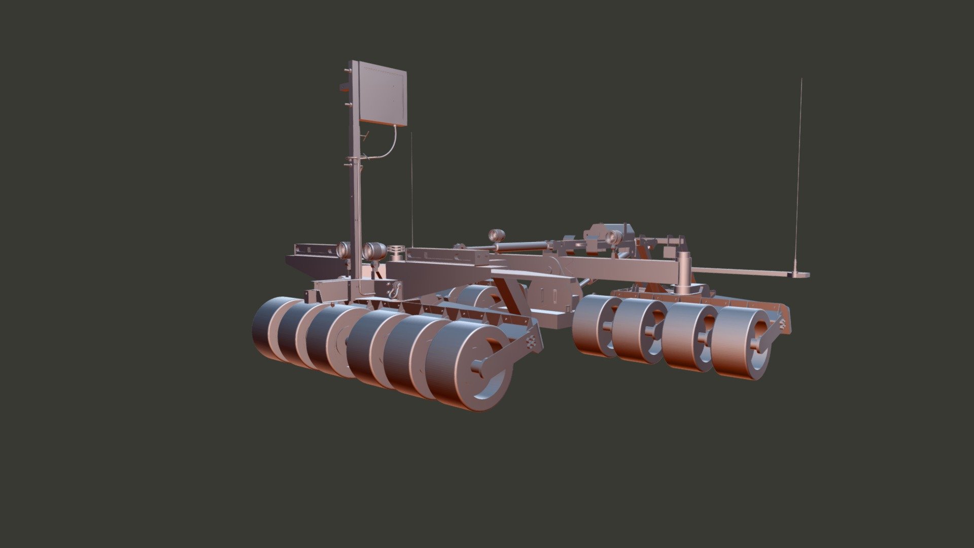 Spark Mine Roller - 3D model by LM3D (@lm9241221) [70bd75a] - Sketchfab