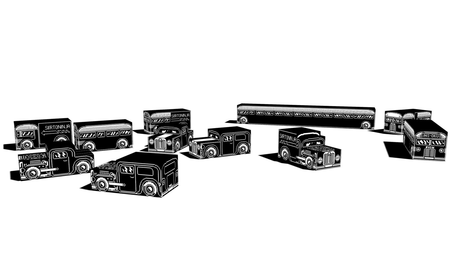 Cuteass Modular Cars - Download Free 3D model by Jorma Rysky (@Rysky ...