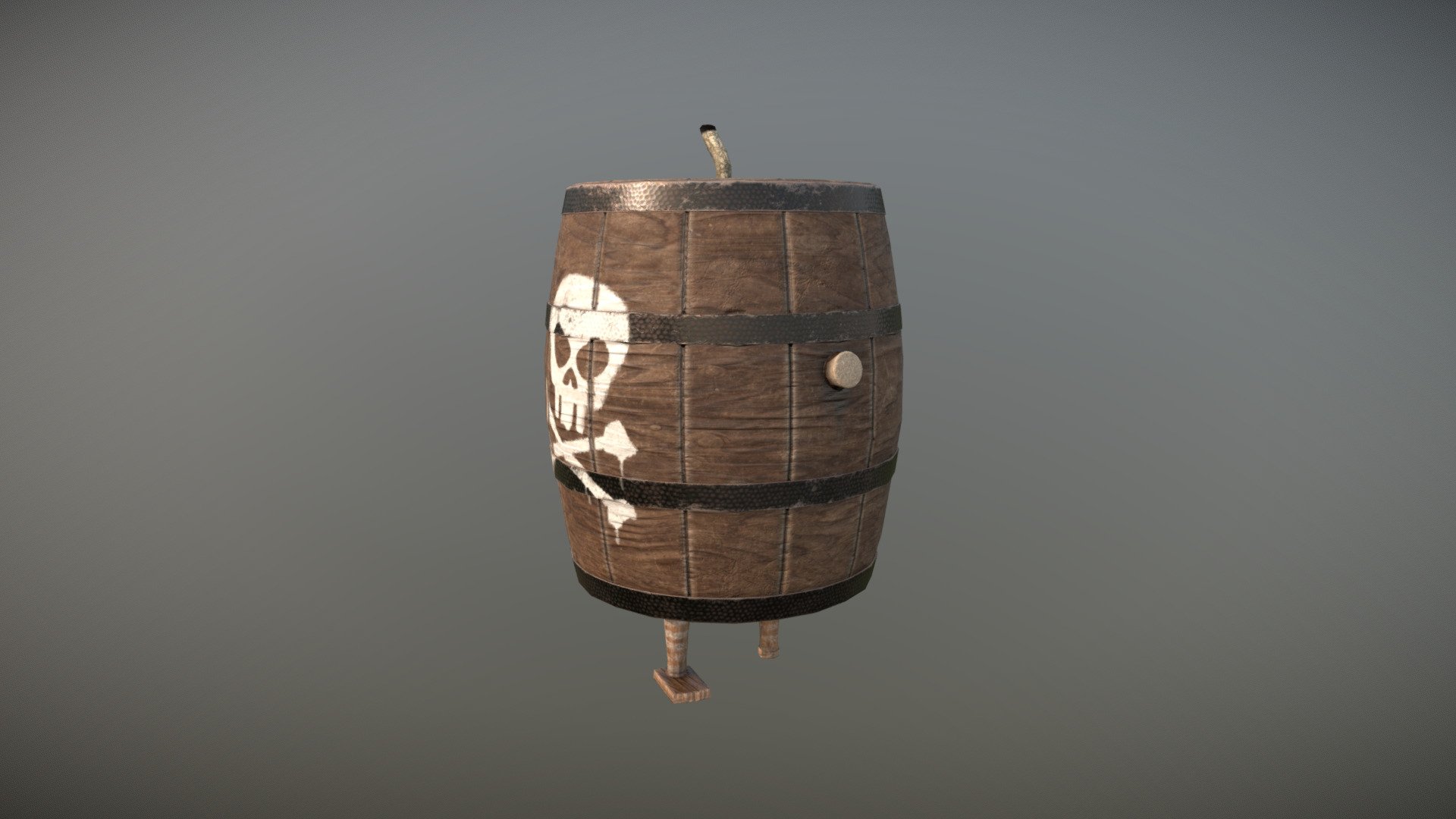 Boom Barrel Enemy - 3D model by karl182 [70bf3ed] - Sketchfab