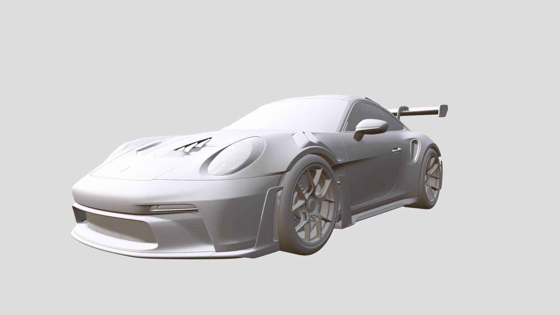 Porsche 911 GT3 RS (992) - Download Free 3D model by DR1KING100K ...